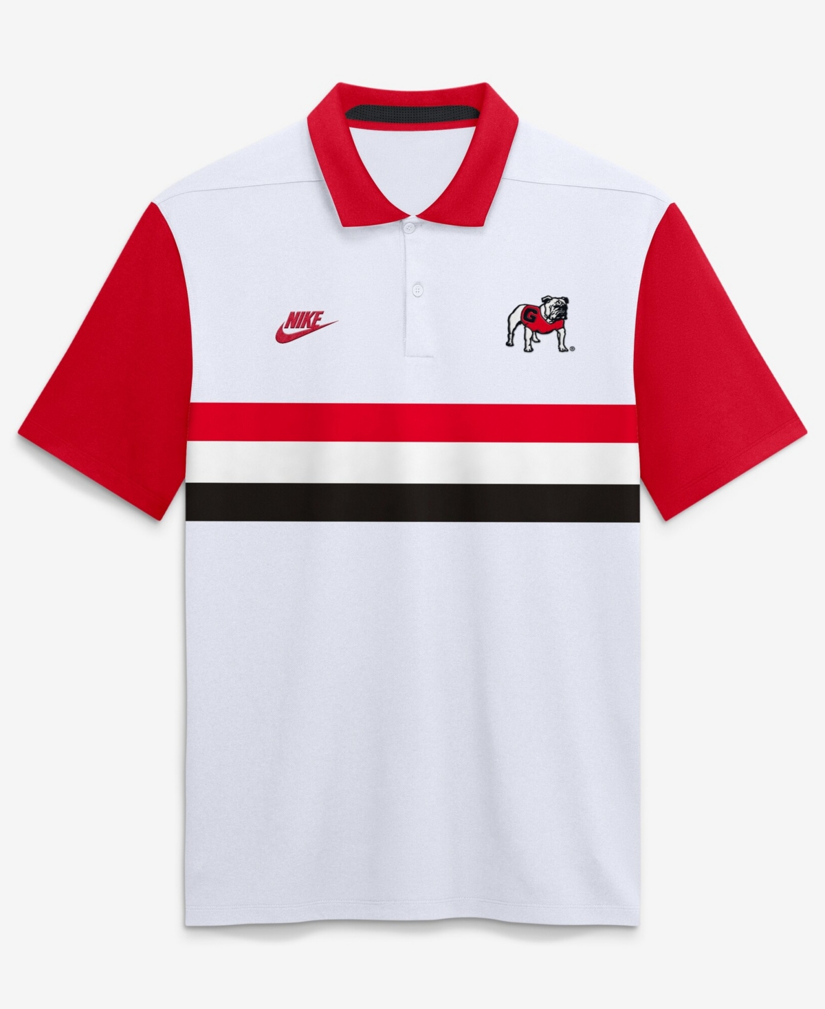 Click here for Nike Mens White Georgia Bulldogs Legacy Vapor Logo... prices