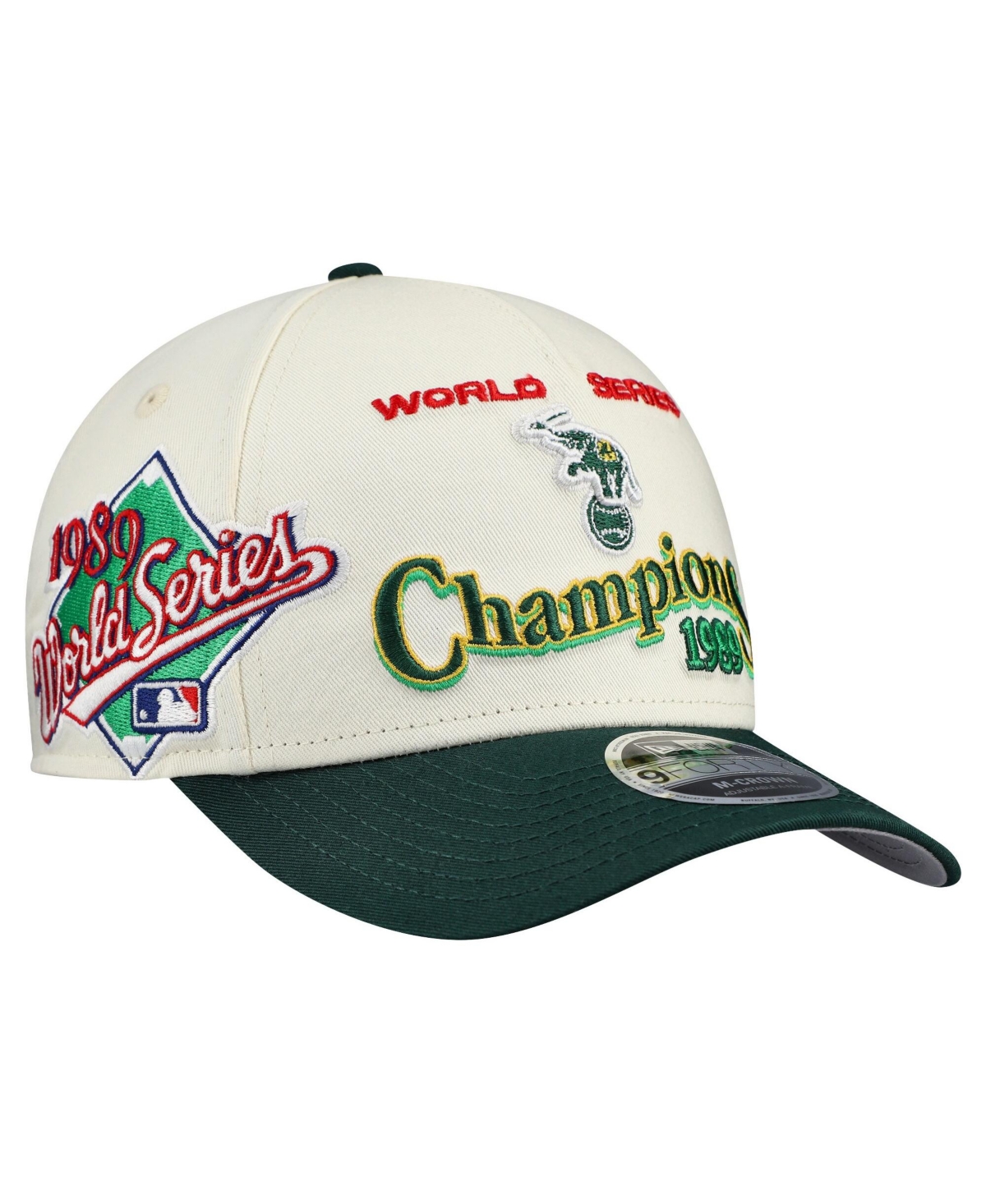 Click here for New Era Mens Cream  Green Oakland Athletics World... prices
