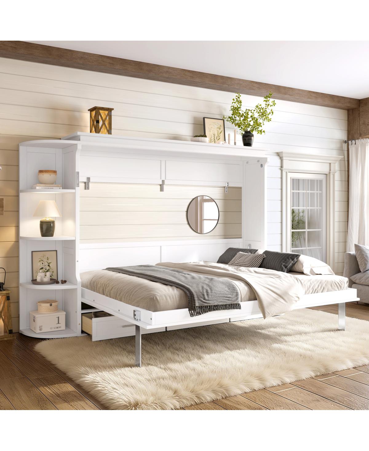 Click here for Streamdale Furniture Queen Murphy Bed with Shelf... prices