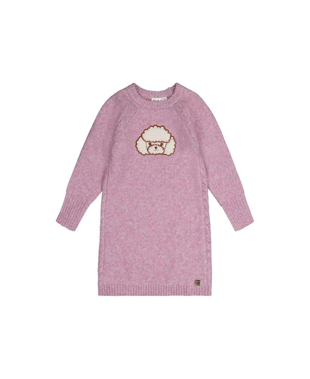 Click here for Deux par Deux Toddler Girls (2T-5T) Poodle Knit Dr... prices