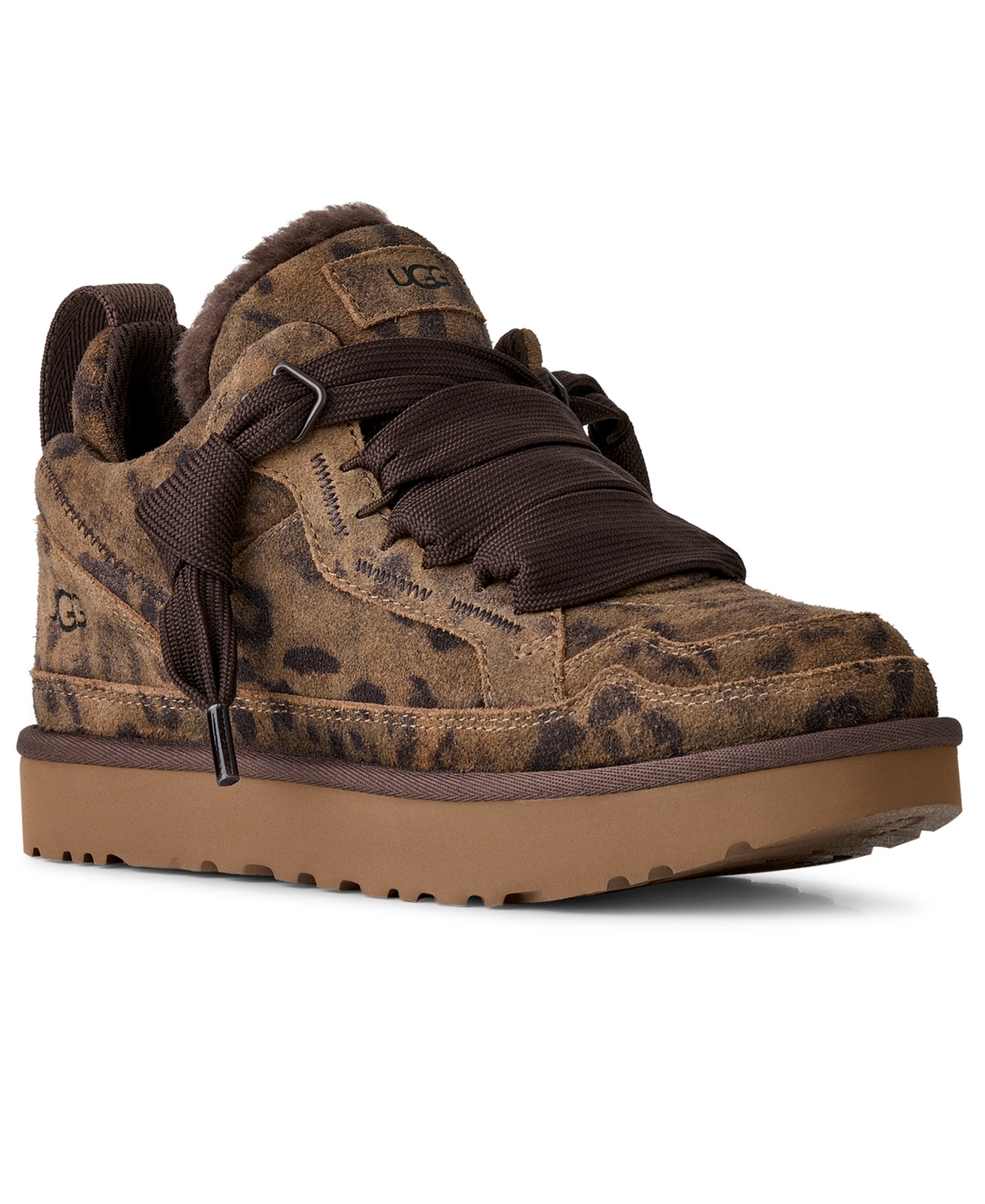 Click here for Ugg Womens Lowmel Spotted Lace-Up Sneakers - Chest... prices