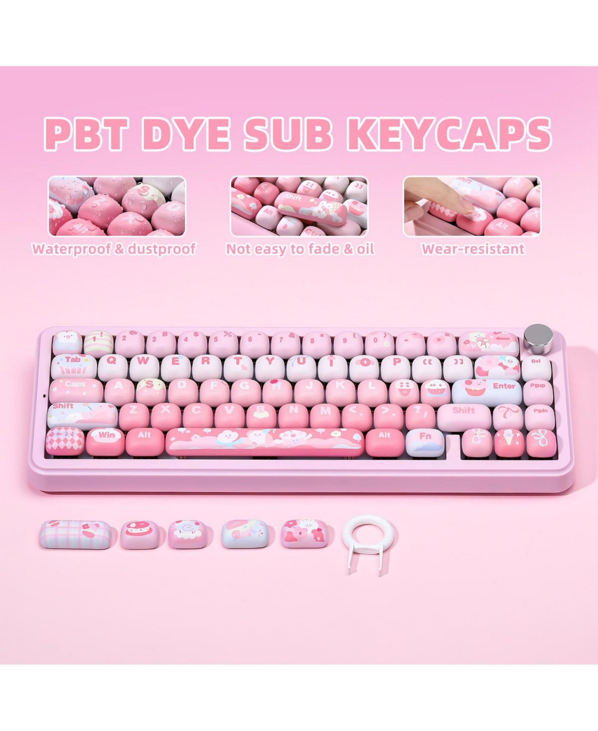 Click here for Lisen Cherry Profile Keycap Set for Mechanical Key... prices