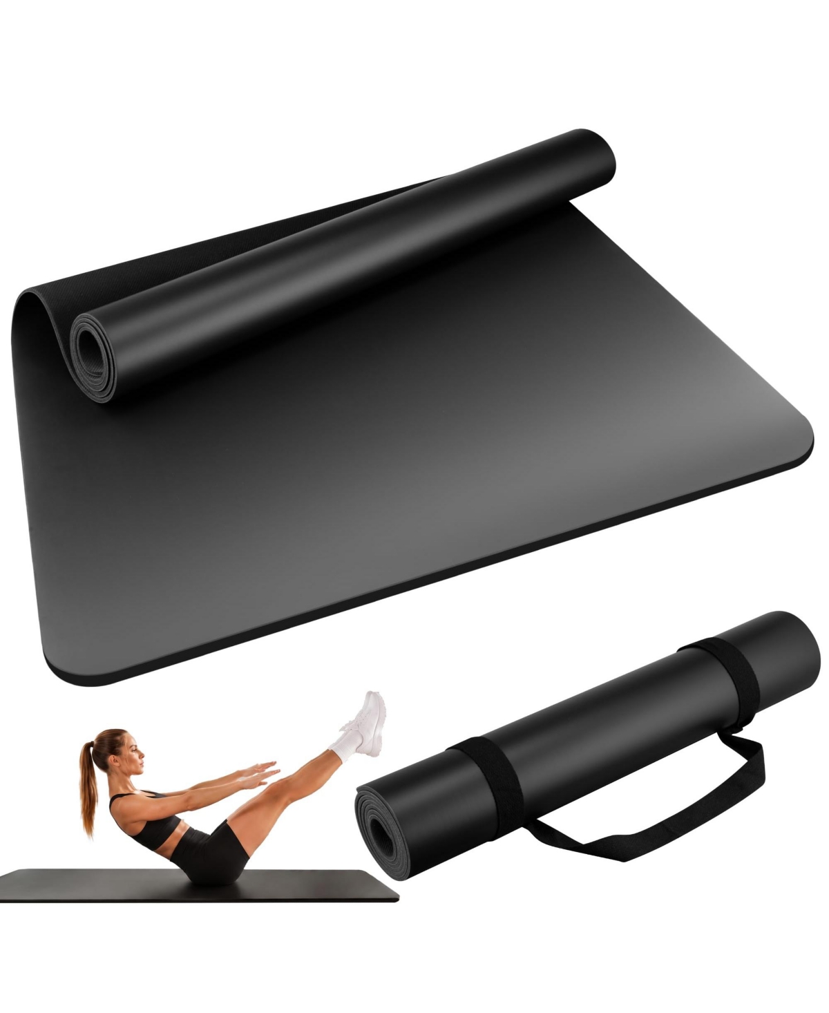 Click here for Aofar Pu Rubber Yoga Mat Non Slip Workout Pad 72 x... prices