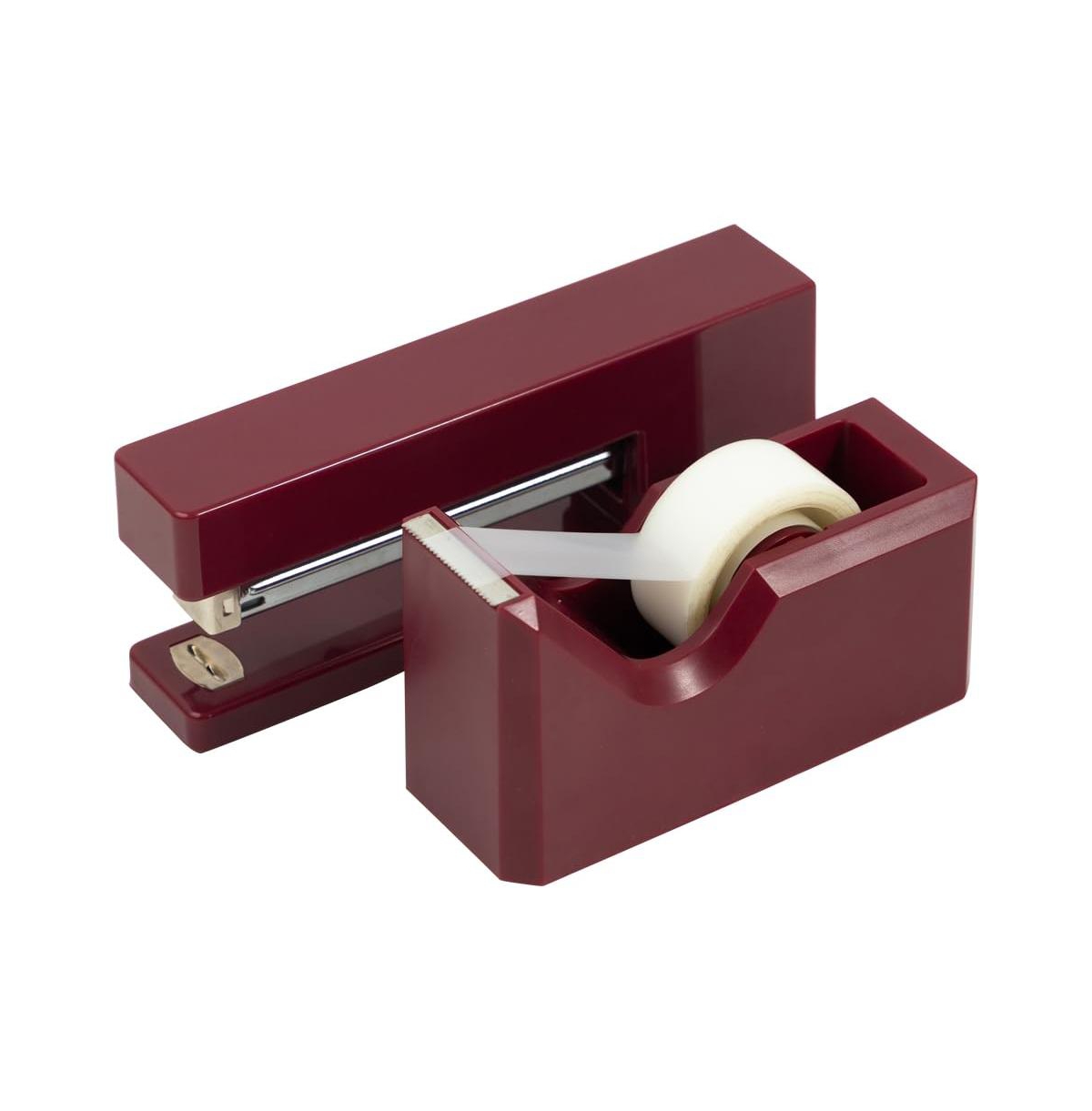 Click here for Danrong Desk Stapler and Tape Dispenser Set Sturdy... prices
