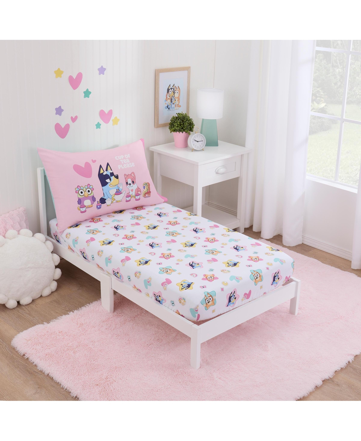 Click here for NoJo Bluey Best Day Ever 2 Piece Toddler Sheet Set prices