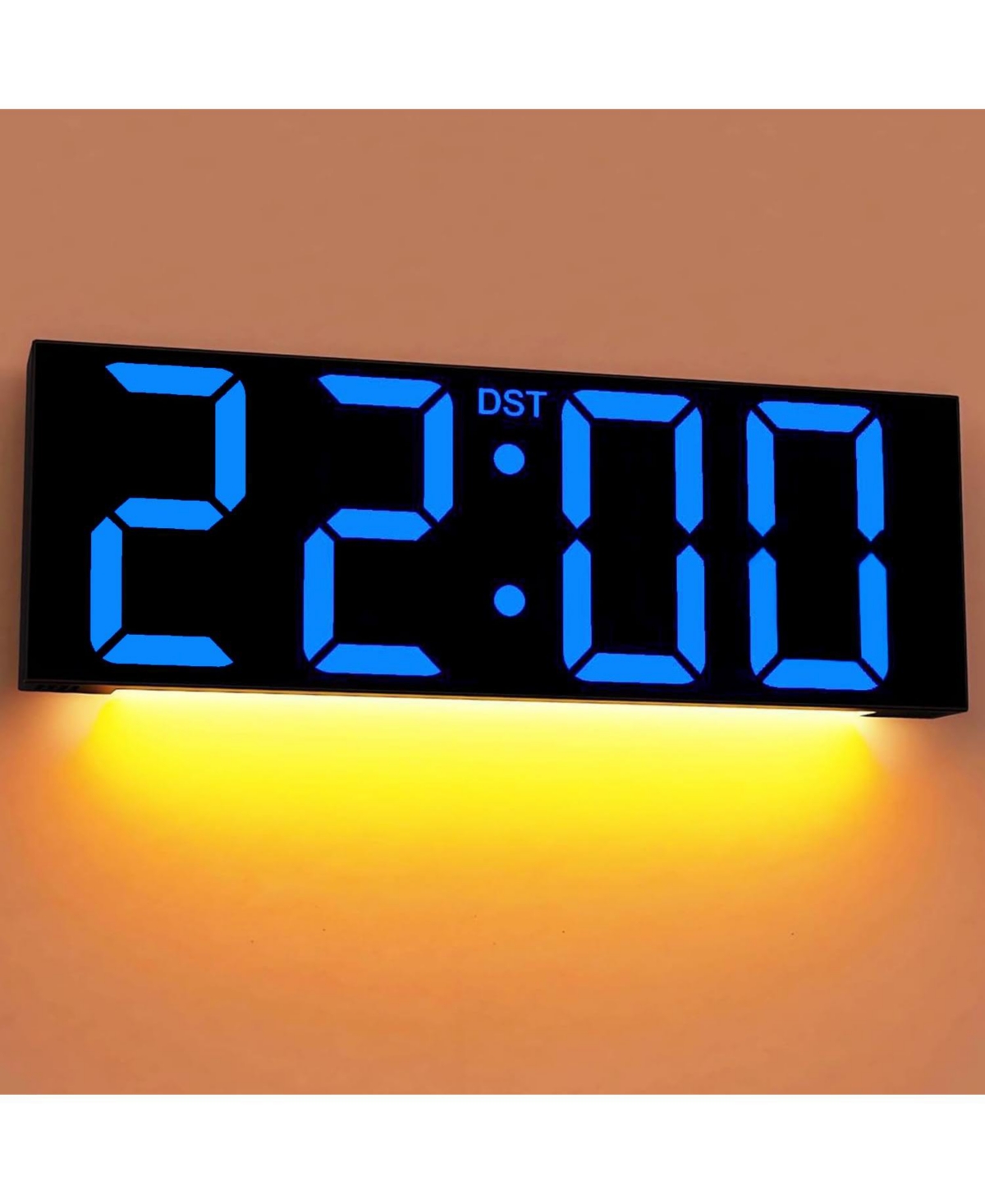 Click here for Jall 12 Inch Large Digital Wall Clock with Rgb Col... prices