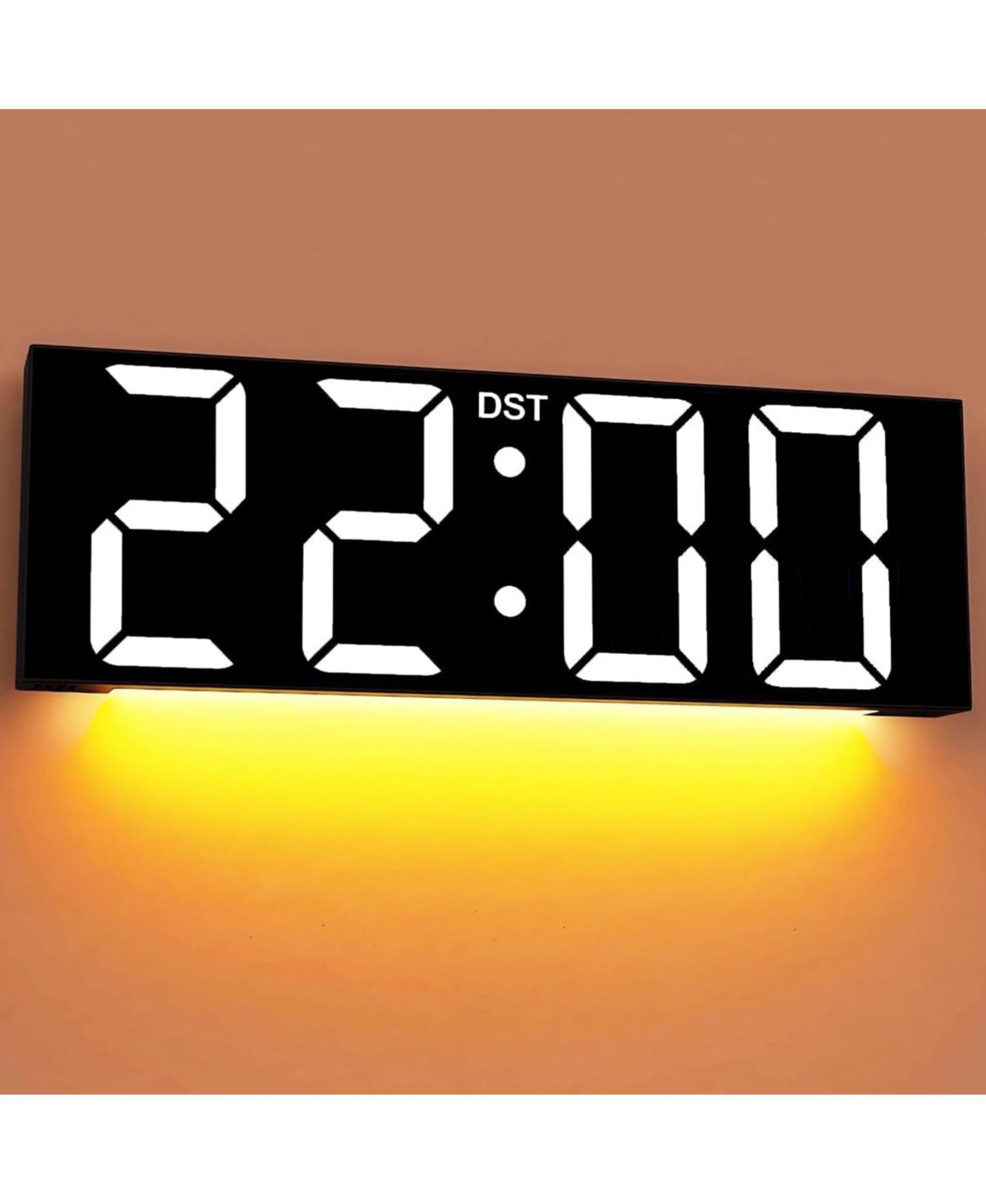 Click here for Jall 12 Inch Large Digital Wall Clock with Rgb Col... prices