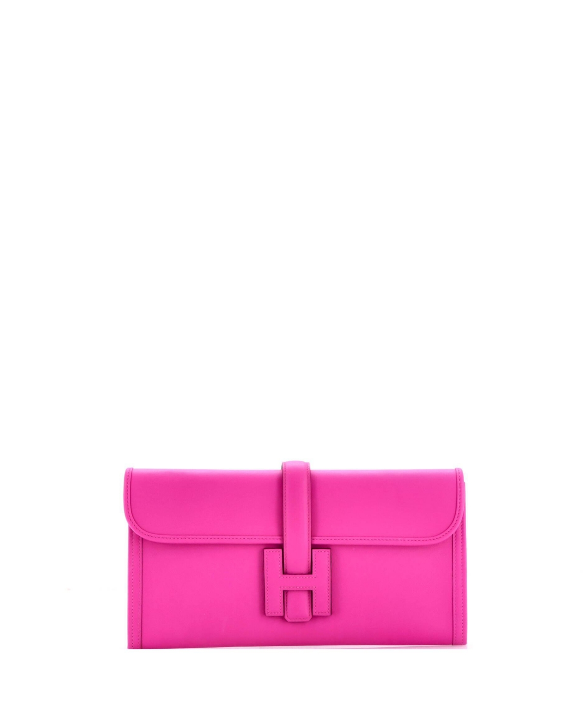 Click here for Pre-Owned Hermes 29 Jige Elan Clutch Swift - Pink prices