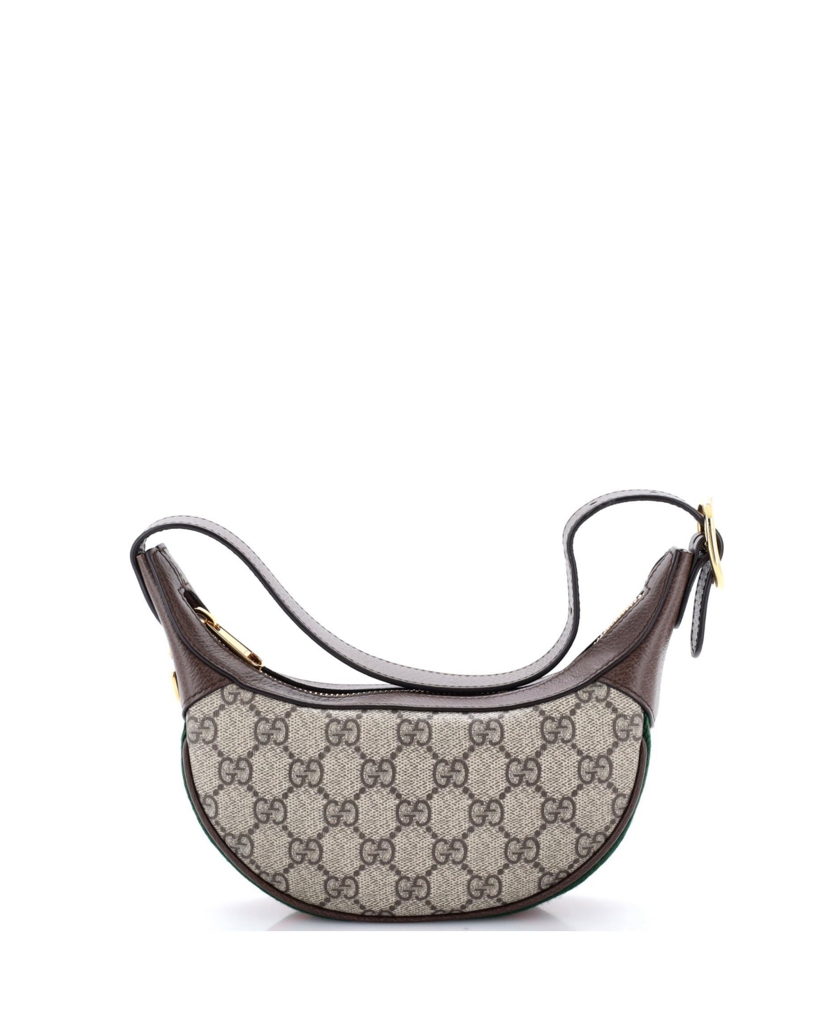 Click here for Pre-Owned Gucci Mini Ophidia Half Moon Bag Gg Coat... prices