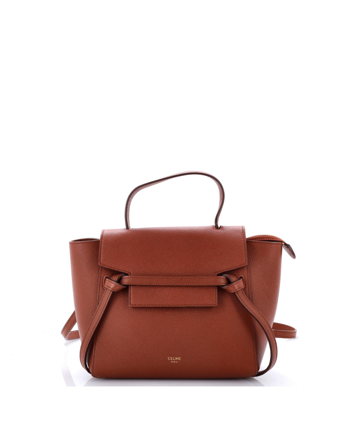 Click here for Pre-Owned Celine Nano Belt Bag Textured Leather -... prices