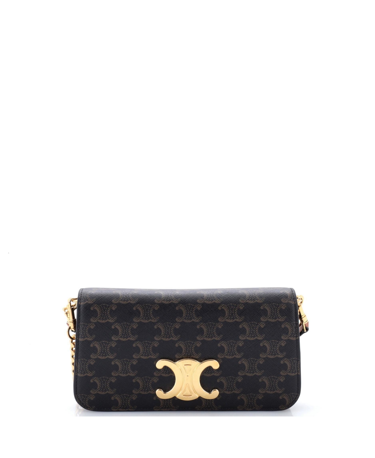 Click here for Pre-Owned Celine Multipochette Flap Bag Triomphe C... prices