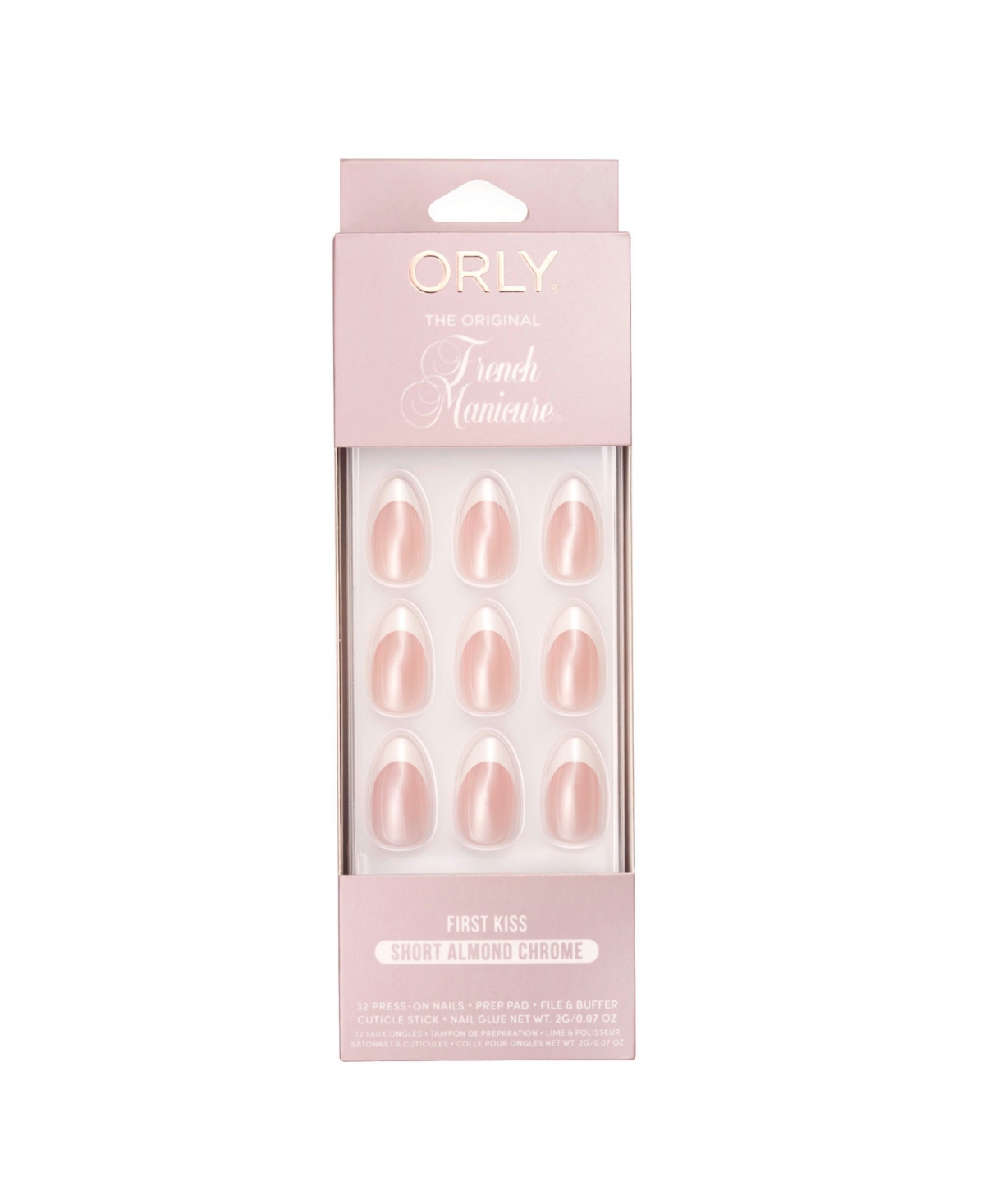 Click here for Orly First Kiss Chrome French Manicure Short Almon... prices