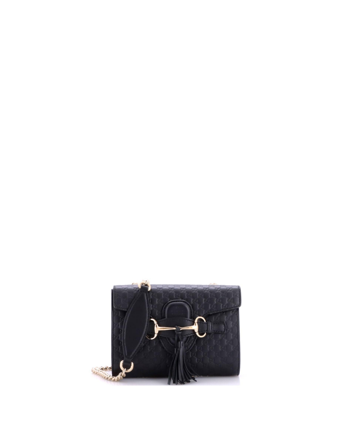 Click here for Pre-Owned Gucci Mini Emily Chain Flap Bag Microguc... prices