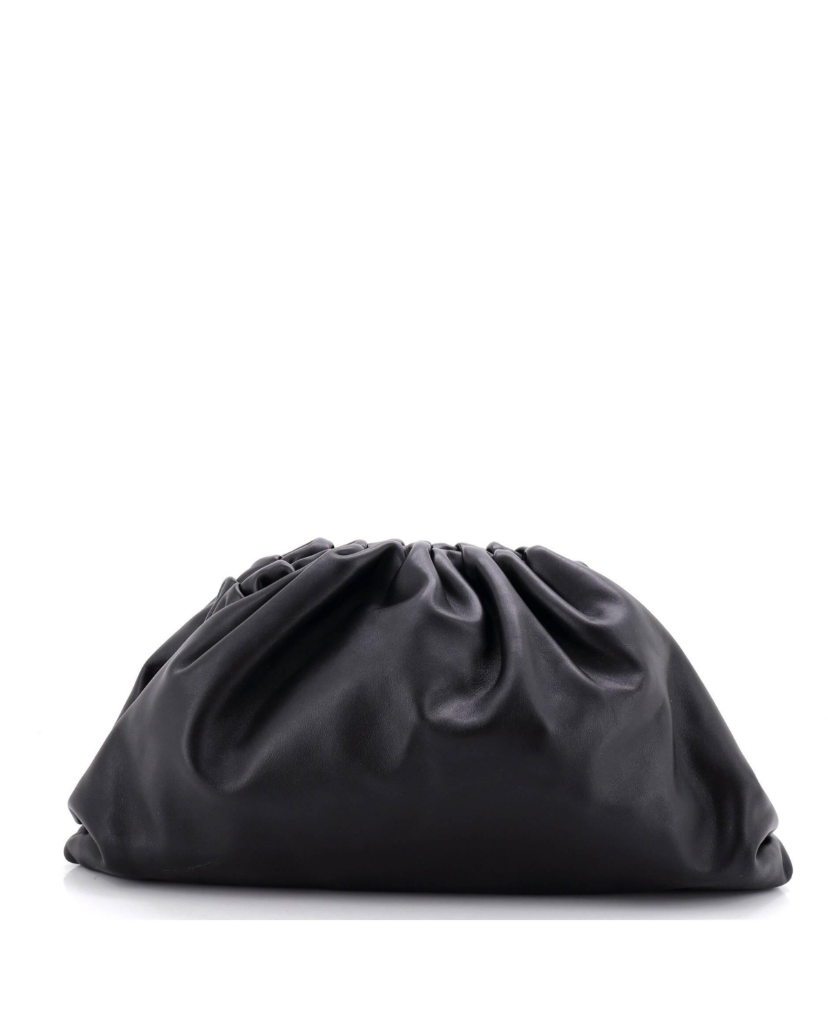 Click here for Pre-Owned Bottega Veneta The Pouch Leather - Black prices