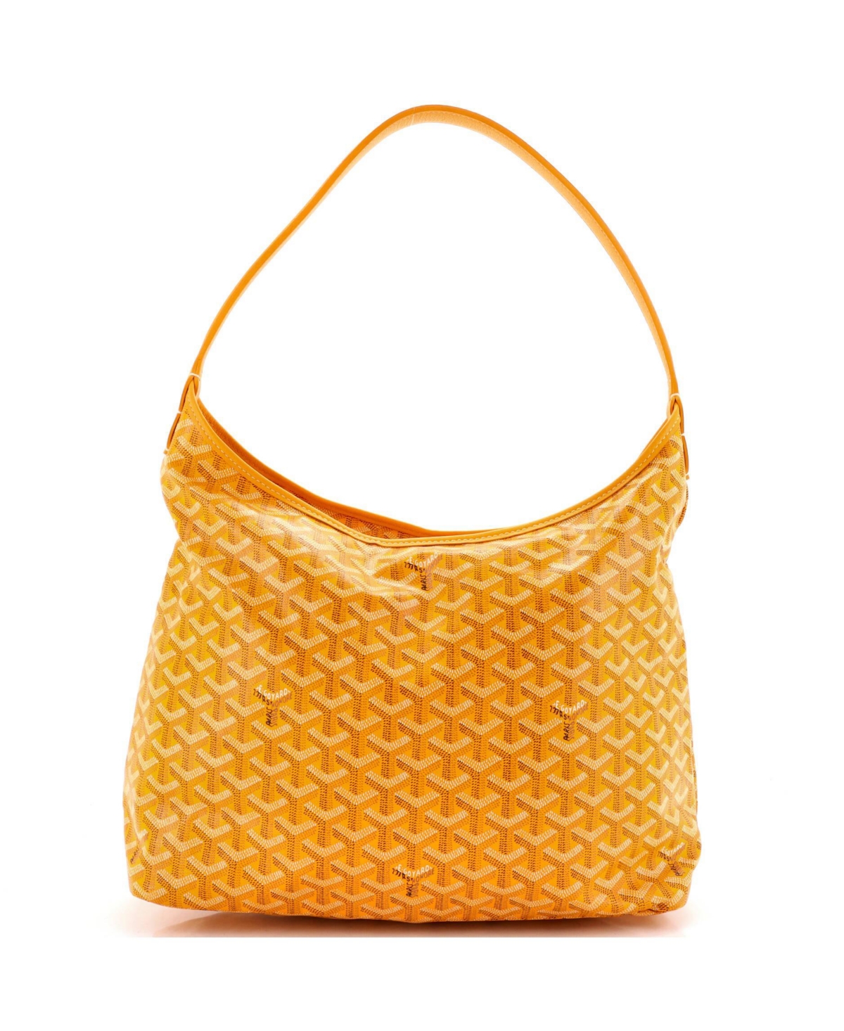 Click here for Pre-Owned Goyard Boheme Hobo Coated Canvas - Yello... prices