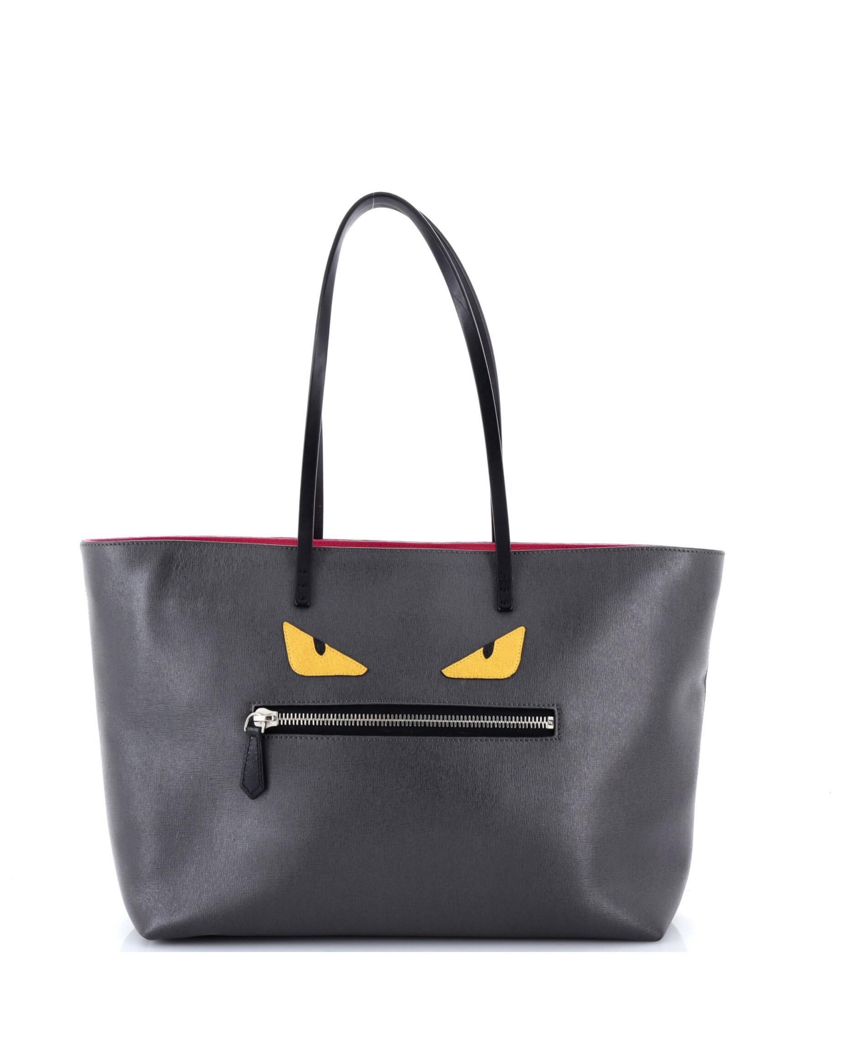 Click here for Pre-Owned Fendi Medium Monster Roll Tote Leather -... prices
