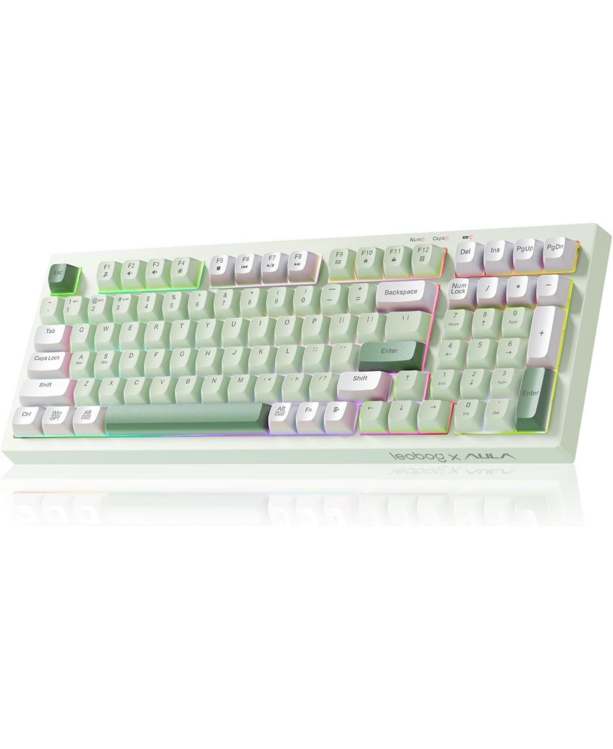 Click here for Aula K99 Wireless Gaming Keyboard  Bluetooth Cream... prices