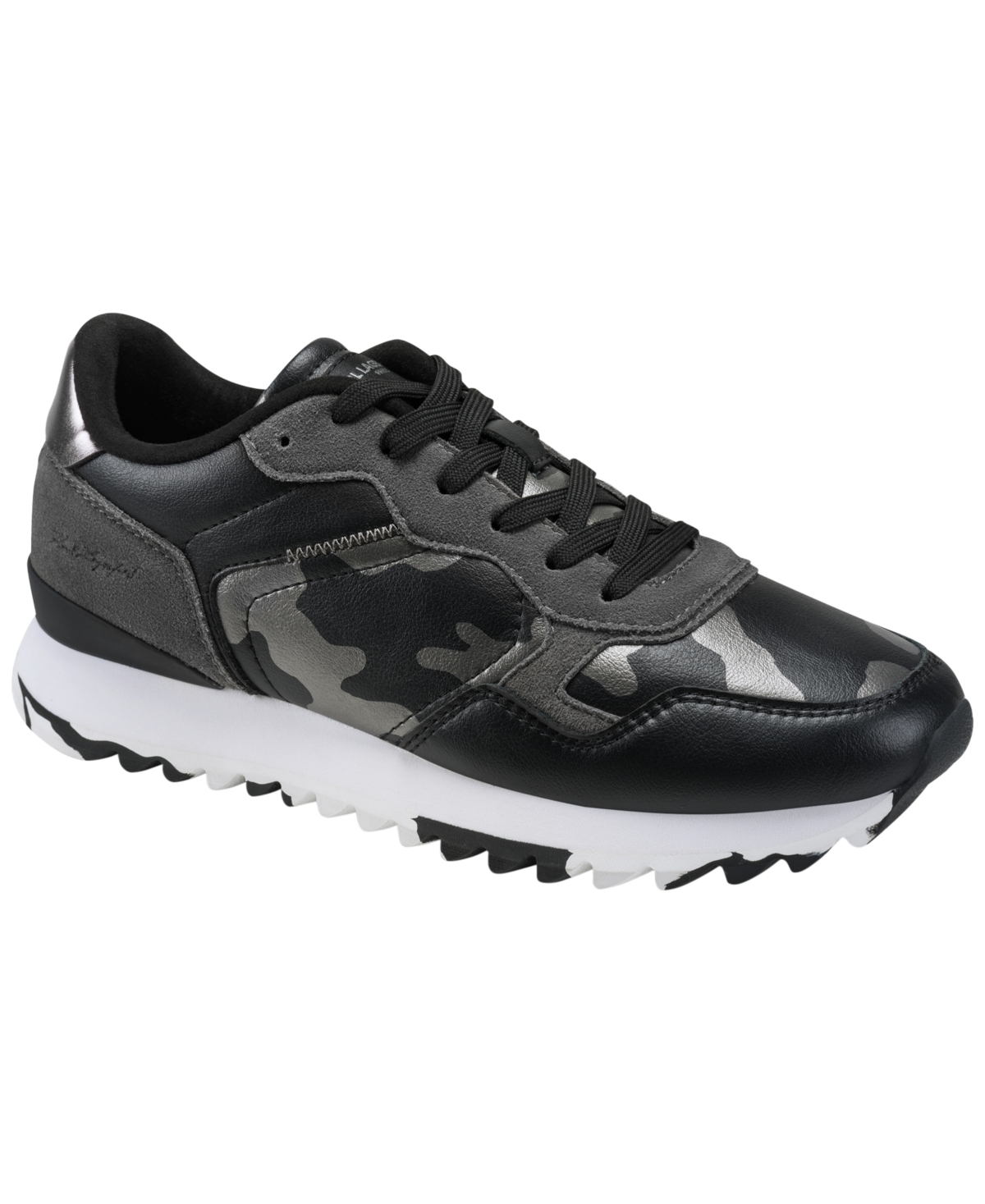 Click here for Karl Lagerfeld Paris Mens Runner Sneakers - Black/... prices
