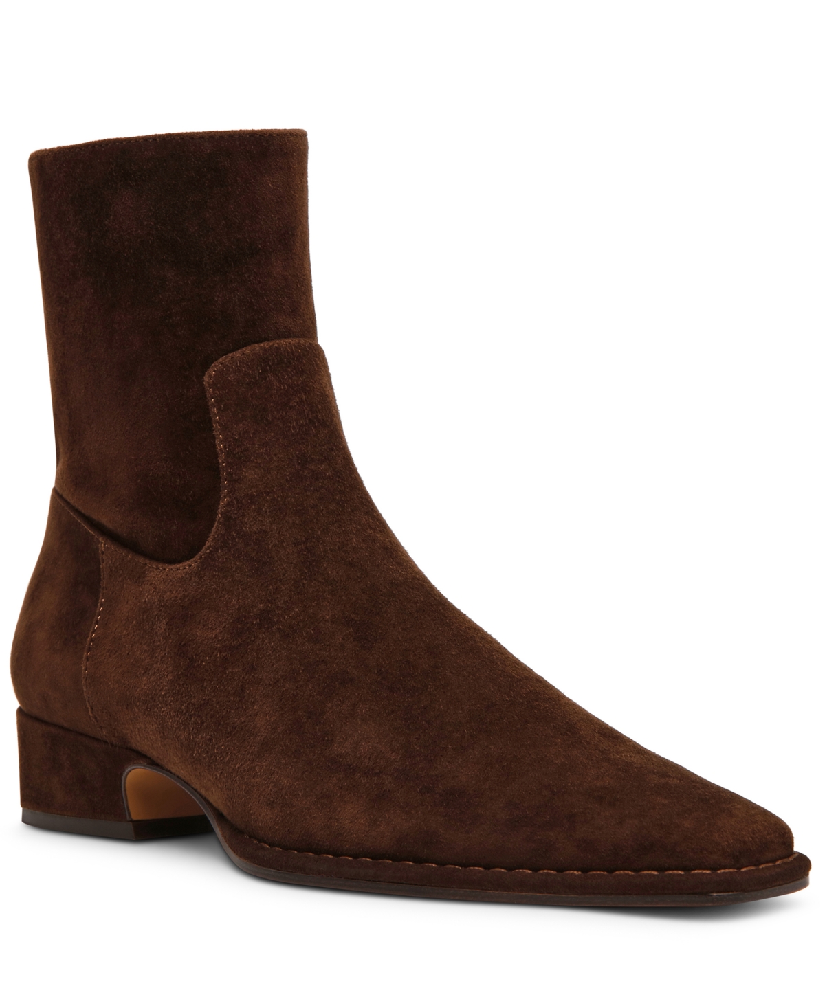Click here for Steve Madden Womens Dorene Block Heel Ankle Bootie... prices