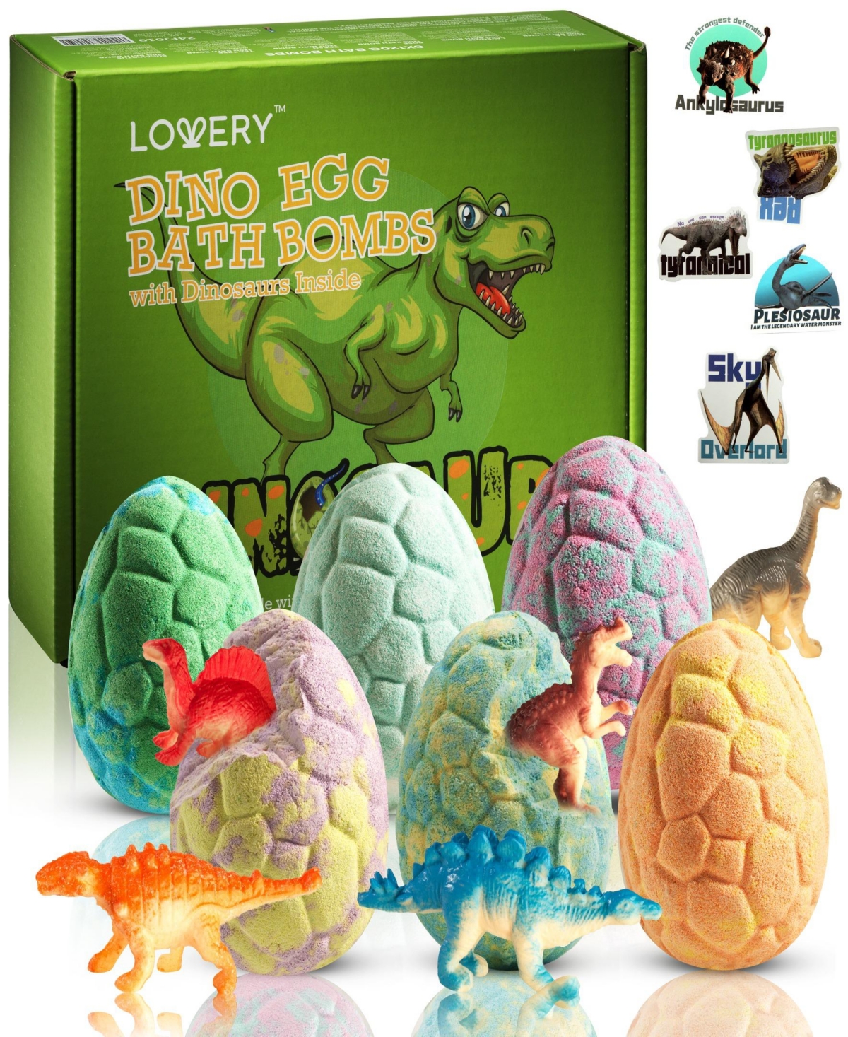Click here for Lovery 18-Pc. Dinosaur Bath Bombs Gift Set - Multi prices
