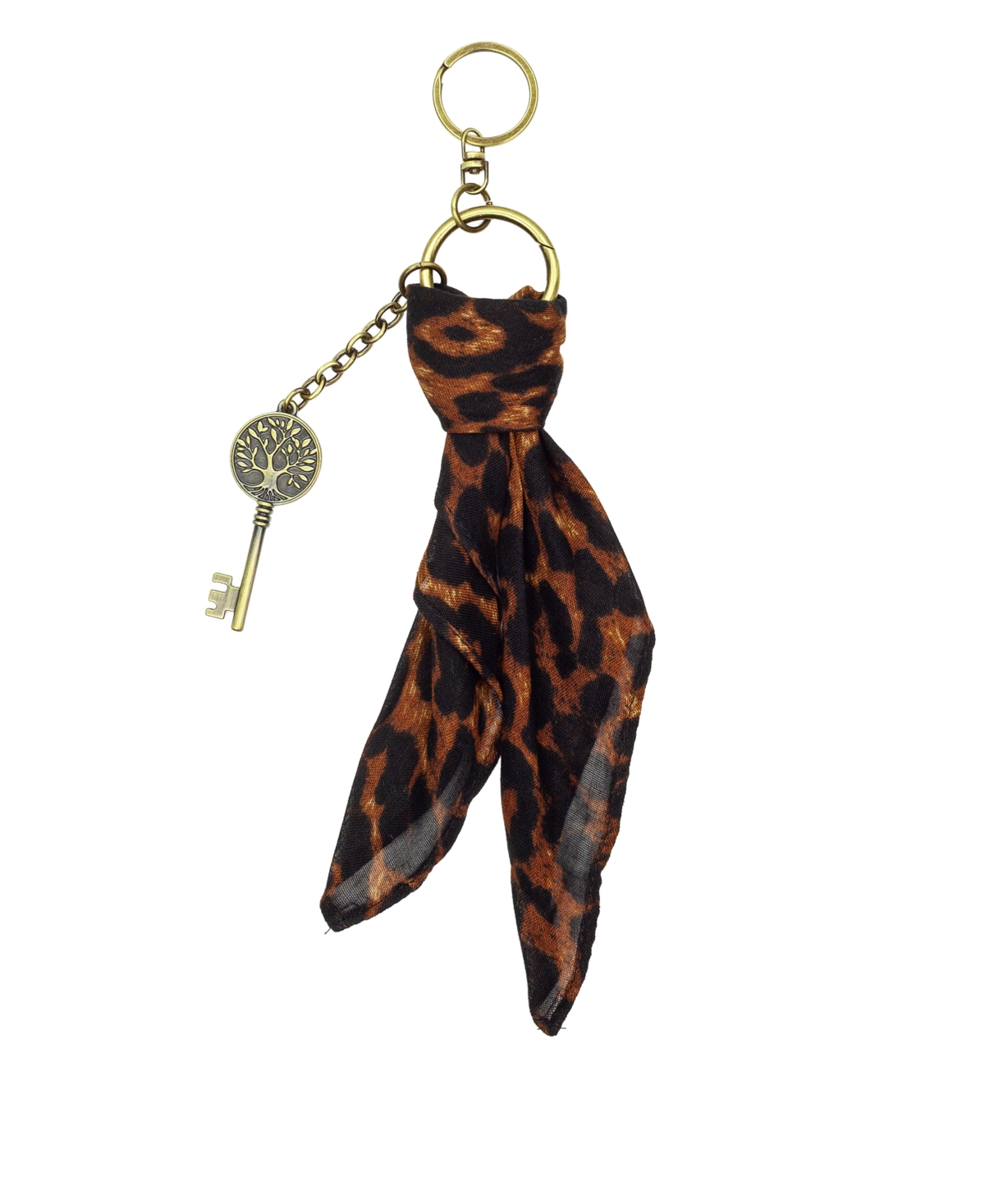 Click here for Patricia Nash Exotics Mini Scarf Key Bag Charm - L... prices