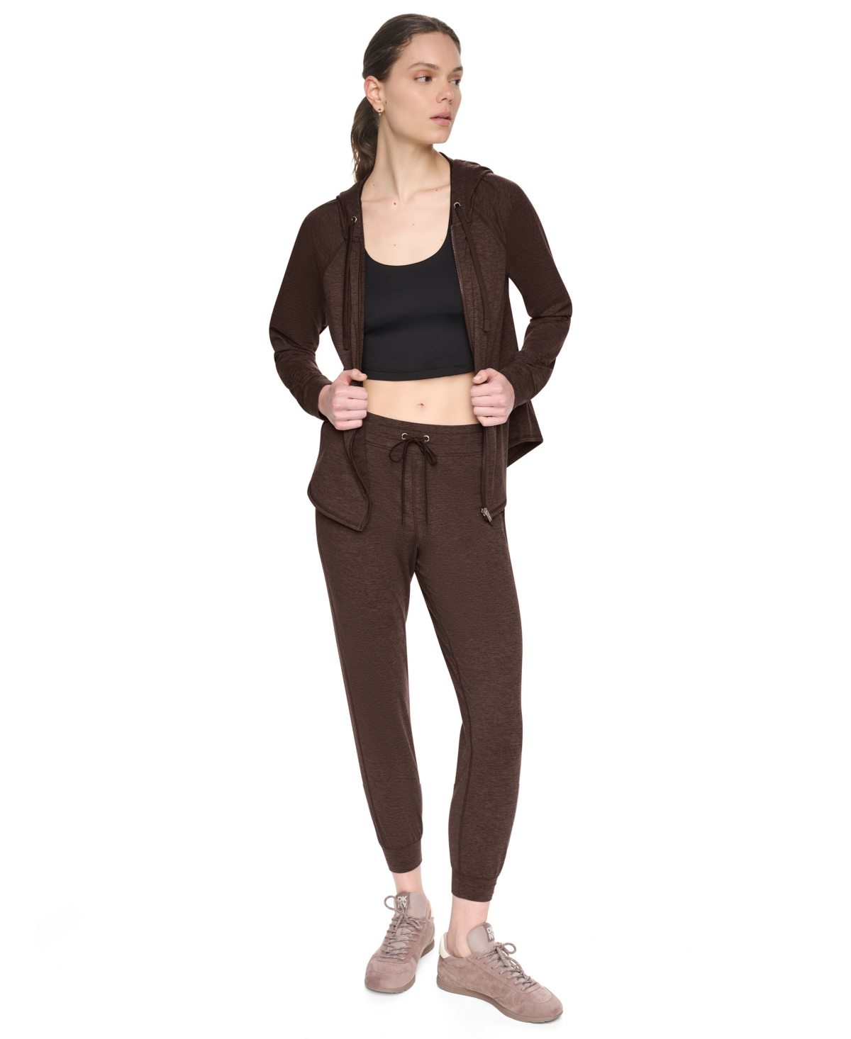 Click here for Dkny Womens Mid-Rise Wide Leg Pants - Espresso Spa... prices