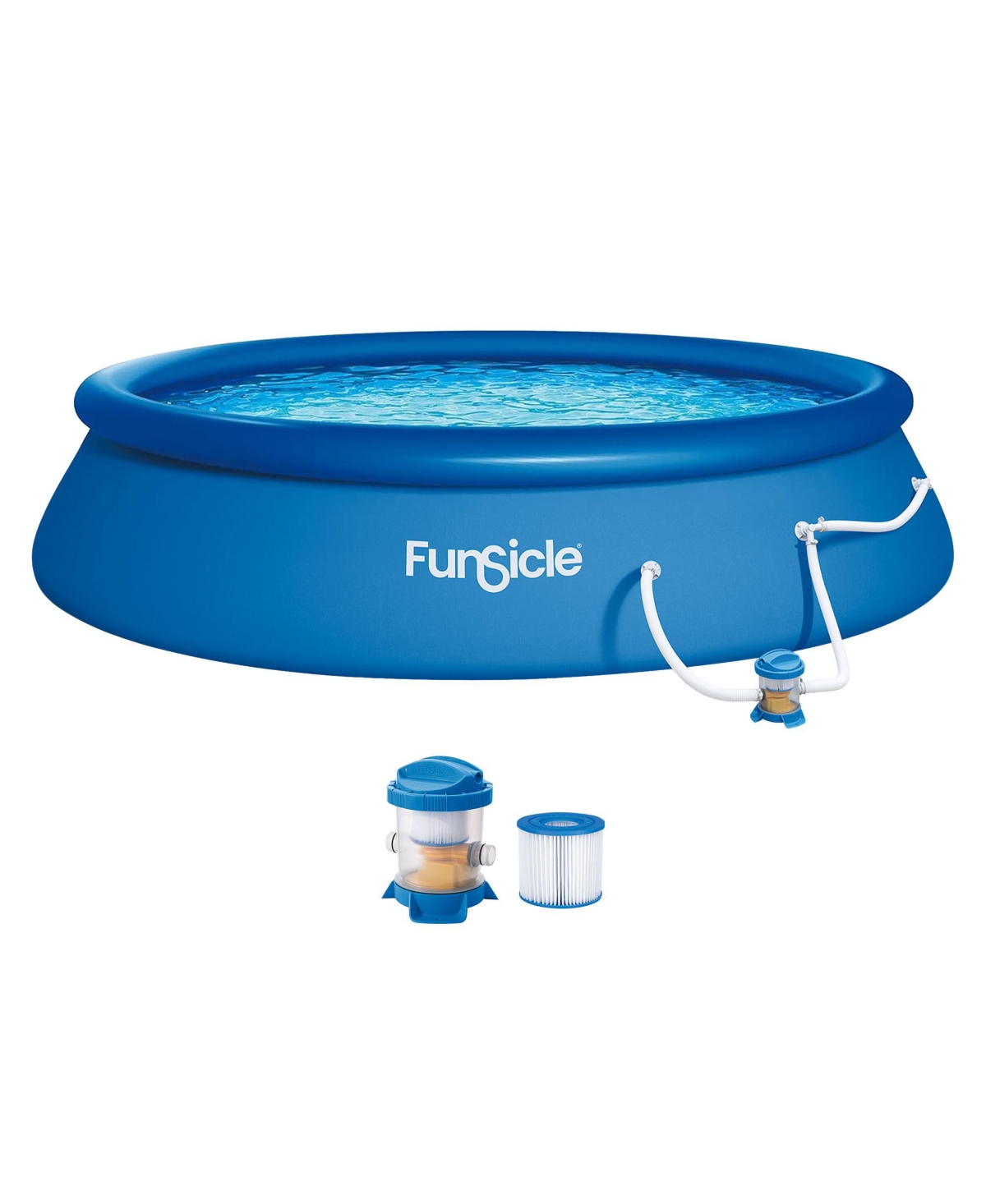 Click here for Funsicle 15 x 36 QuickSet Inflatable Ring Top Outd... prices