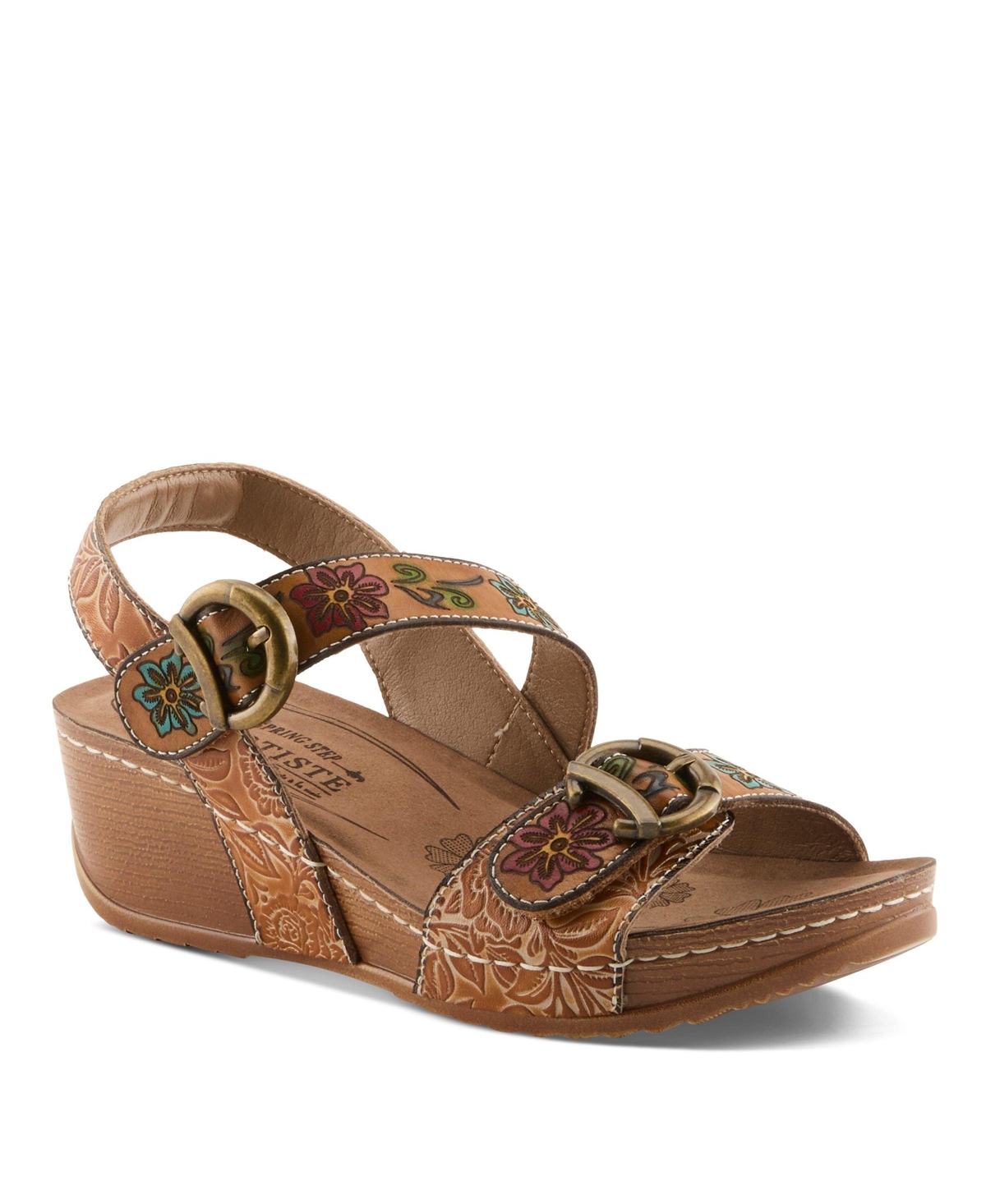 Click here for LArtiste Womens Spring Step Gottaget Wedge Sandal... prices
