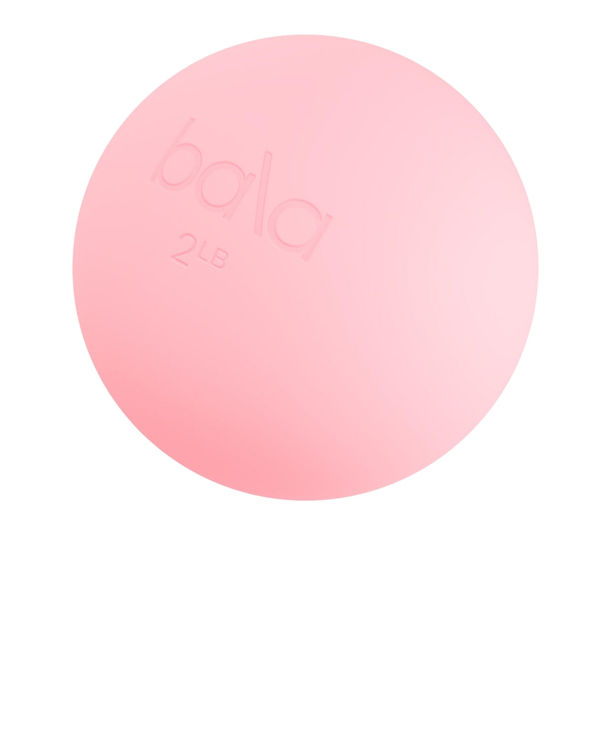 Click here for Bala Weighted Power Exercise Ball - Blush prices