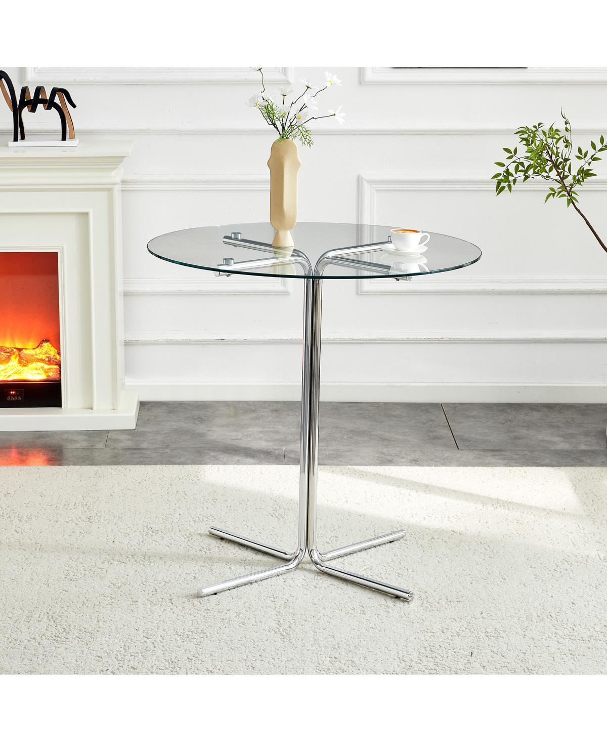 Click here for Streamdale Furniture Tempered Glass Round Glass Ba... prices