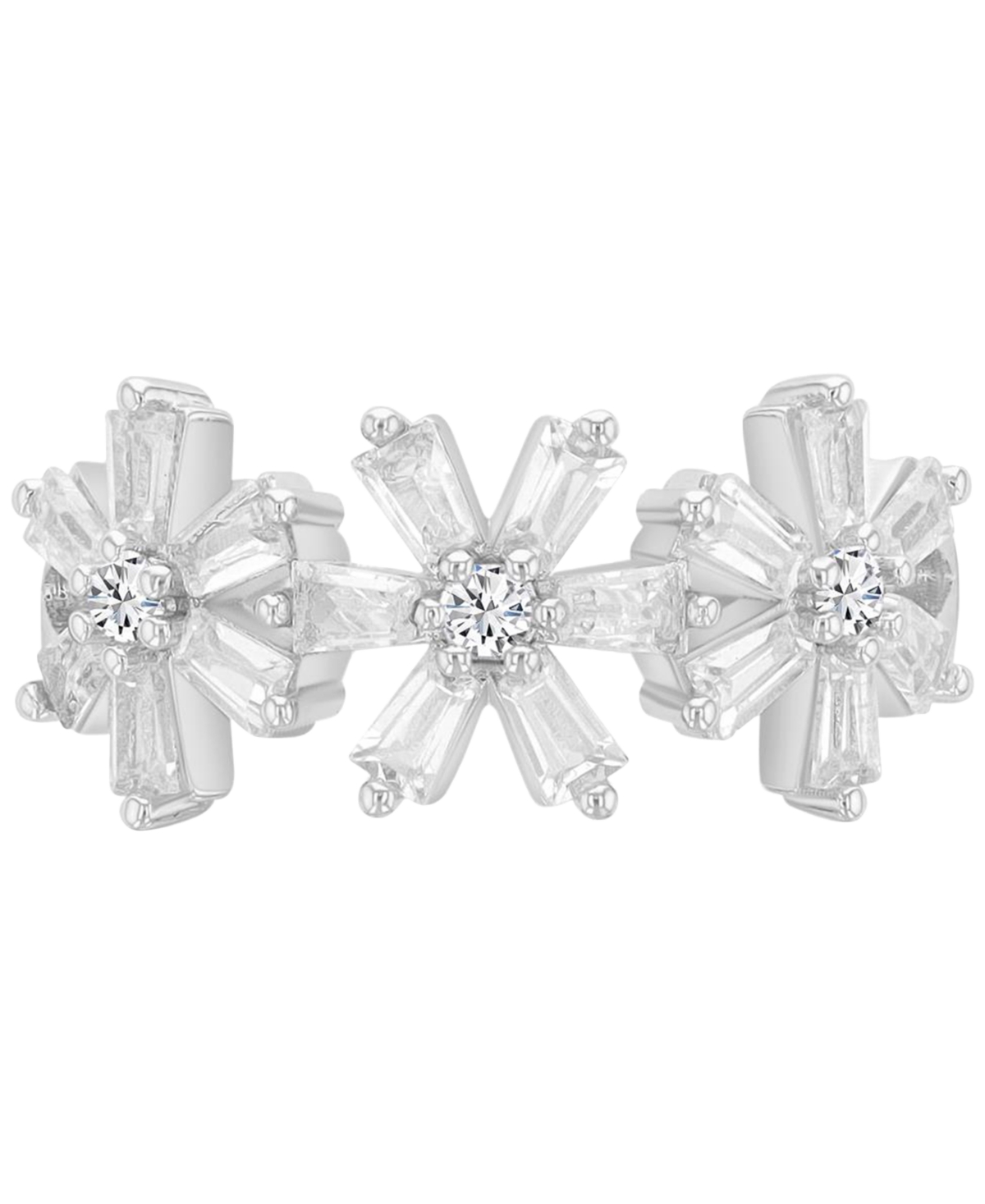 Click here for Macys 14k Gold-Plated Flower Statement Fashion Rin... prices