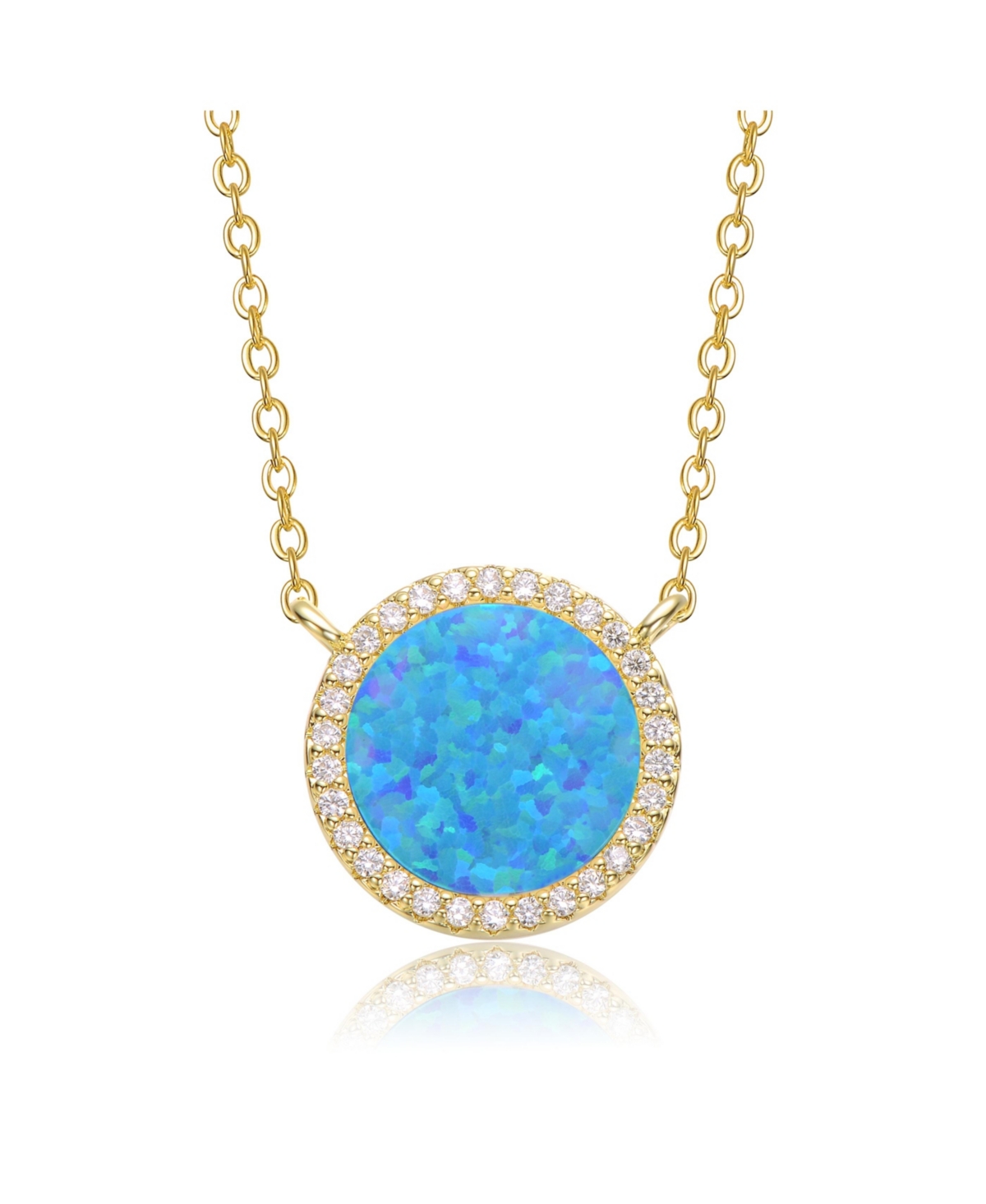 Click here for Rachel Glauber Dainty 14K Gold Plated Sparkling Op... prices