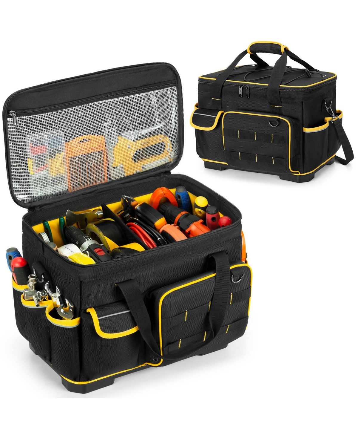 Click here for Xdovet Tool Bag Hard Bottom Detachable Divider Hea... prices
