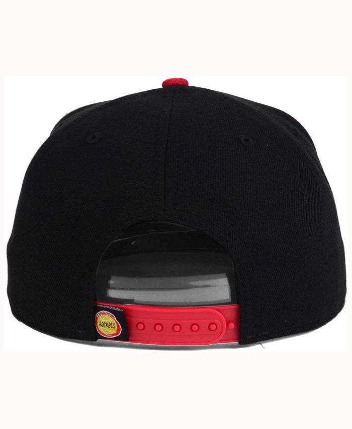 New Era Houston Rockets HWC Logo Stacker 9FIFTY Snapback Cap - Macy's