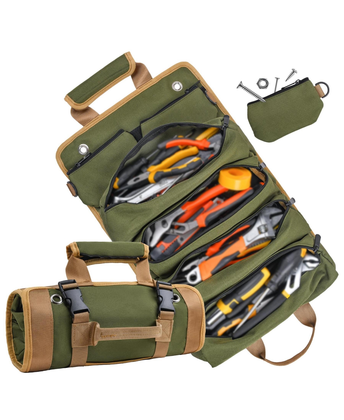 Click here for Xdovet Tool Bag Organizer Roll Up Mechanic Electri... prices