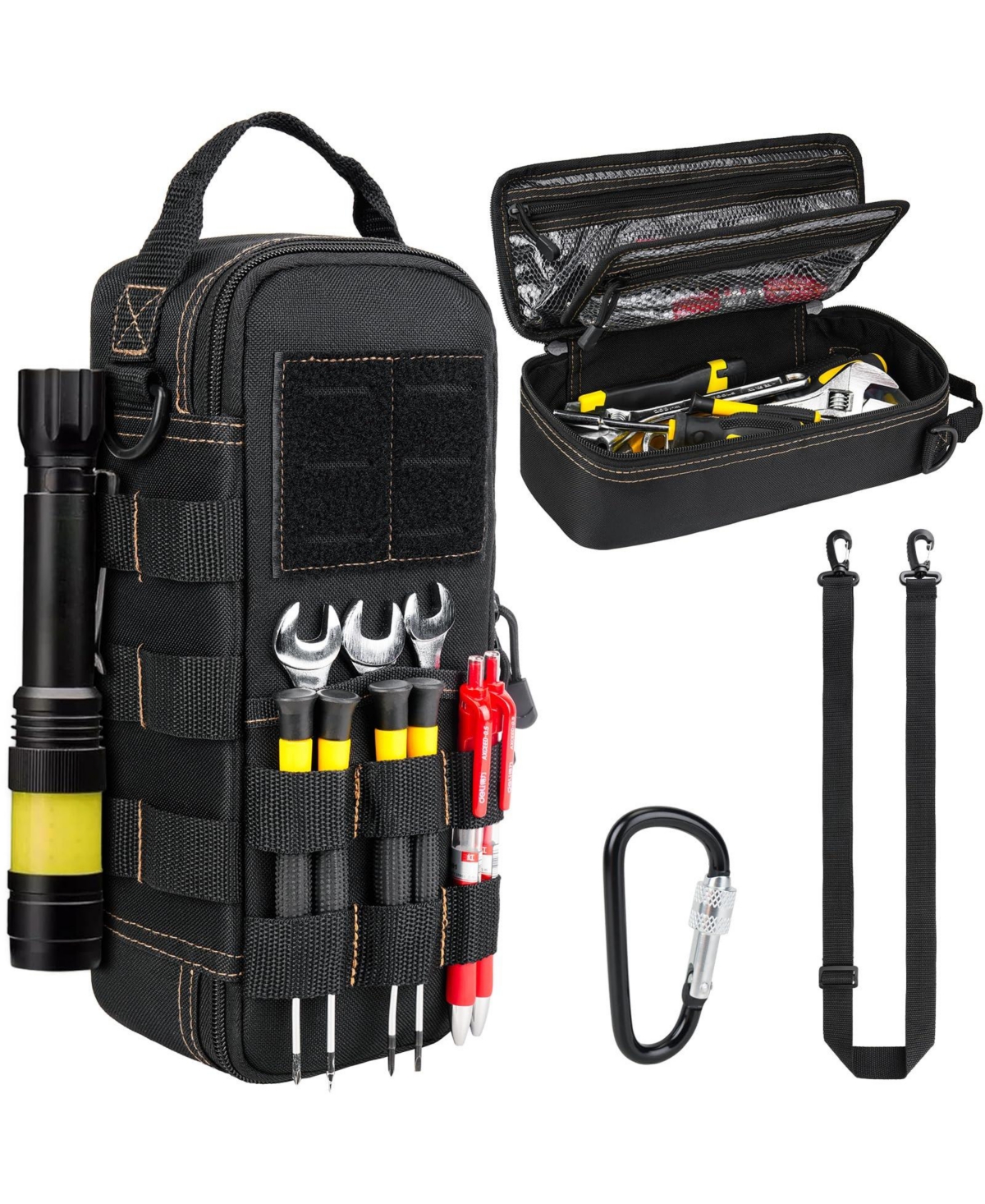 Click here for Xdovet Heavy Duty Tool Bag Carabiner Pouch Portabl... prices