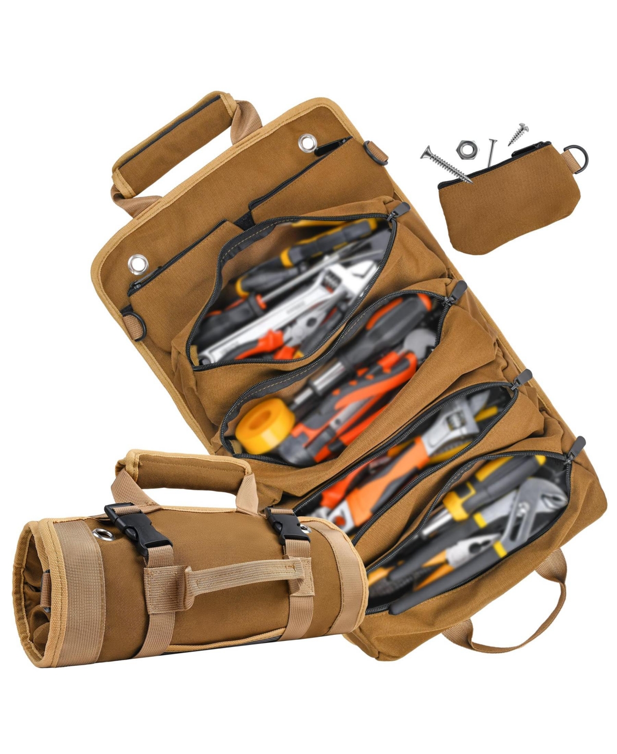 Click here for Xdovet Tool Bag Organizer Roll Up Mechanic Electri... prices