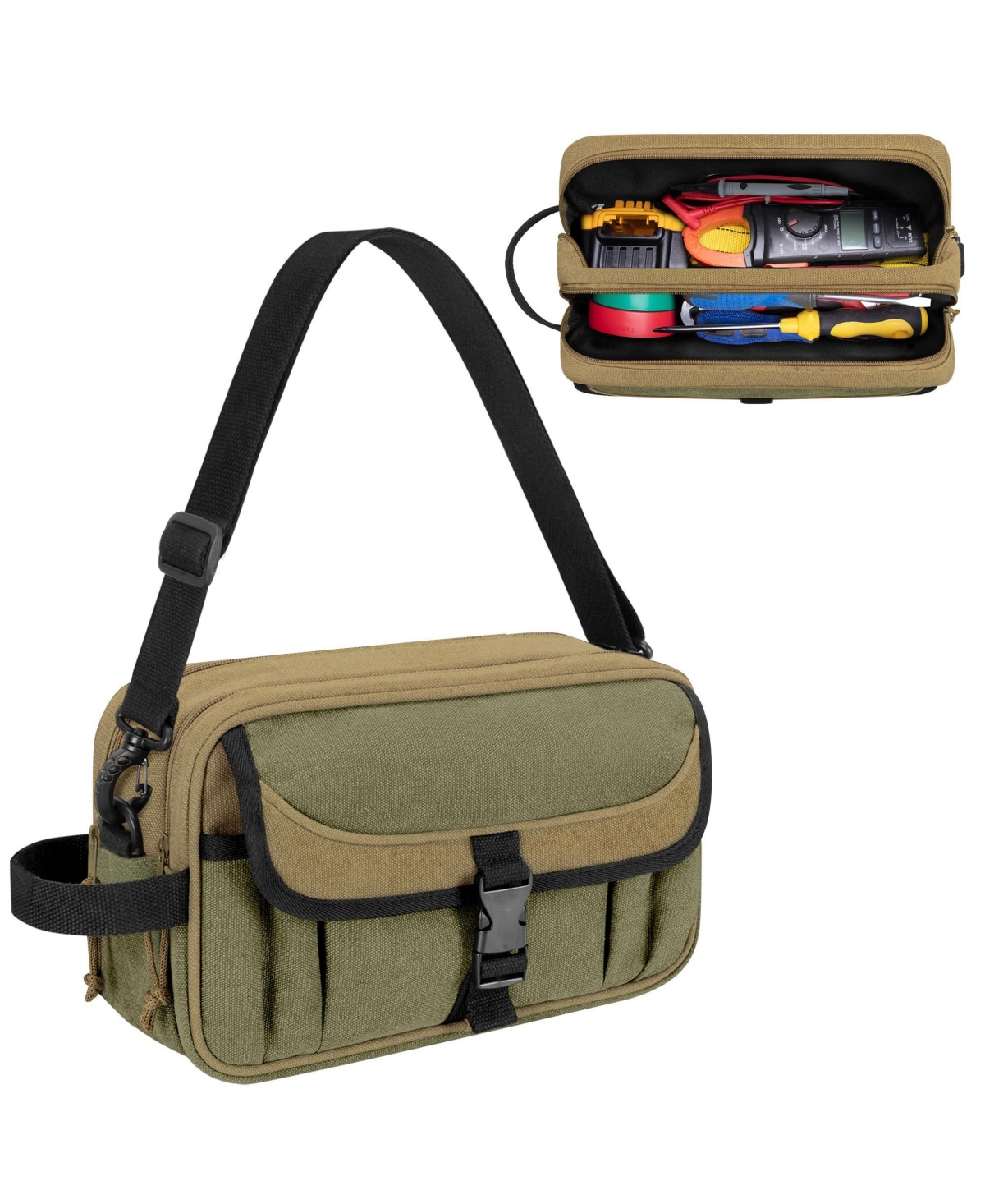 Click here for Xdovet Canvas Tool Pouch Zipper Organizer Bag Elec... prices