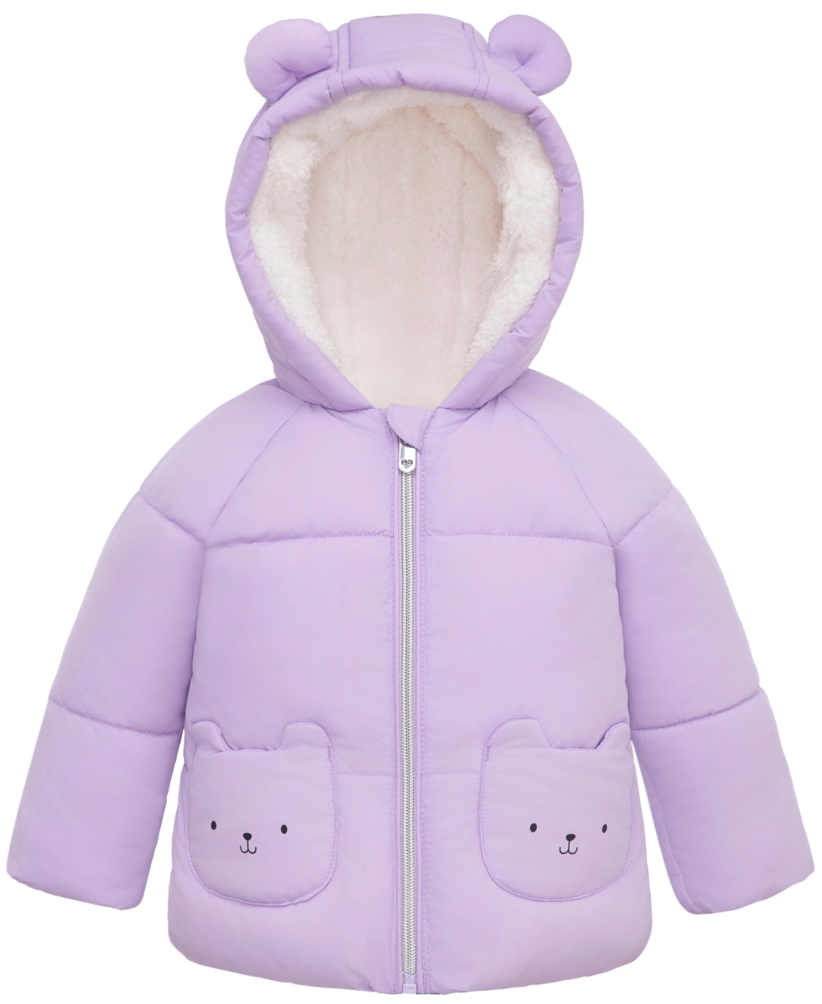 Click here for Rokka&Rolla Baby Girls (6-24M) Borg-Lined Bear Ear... prices