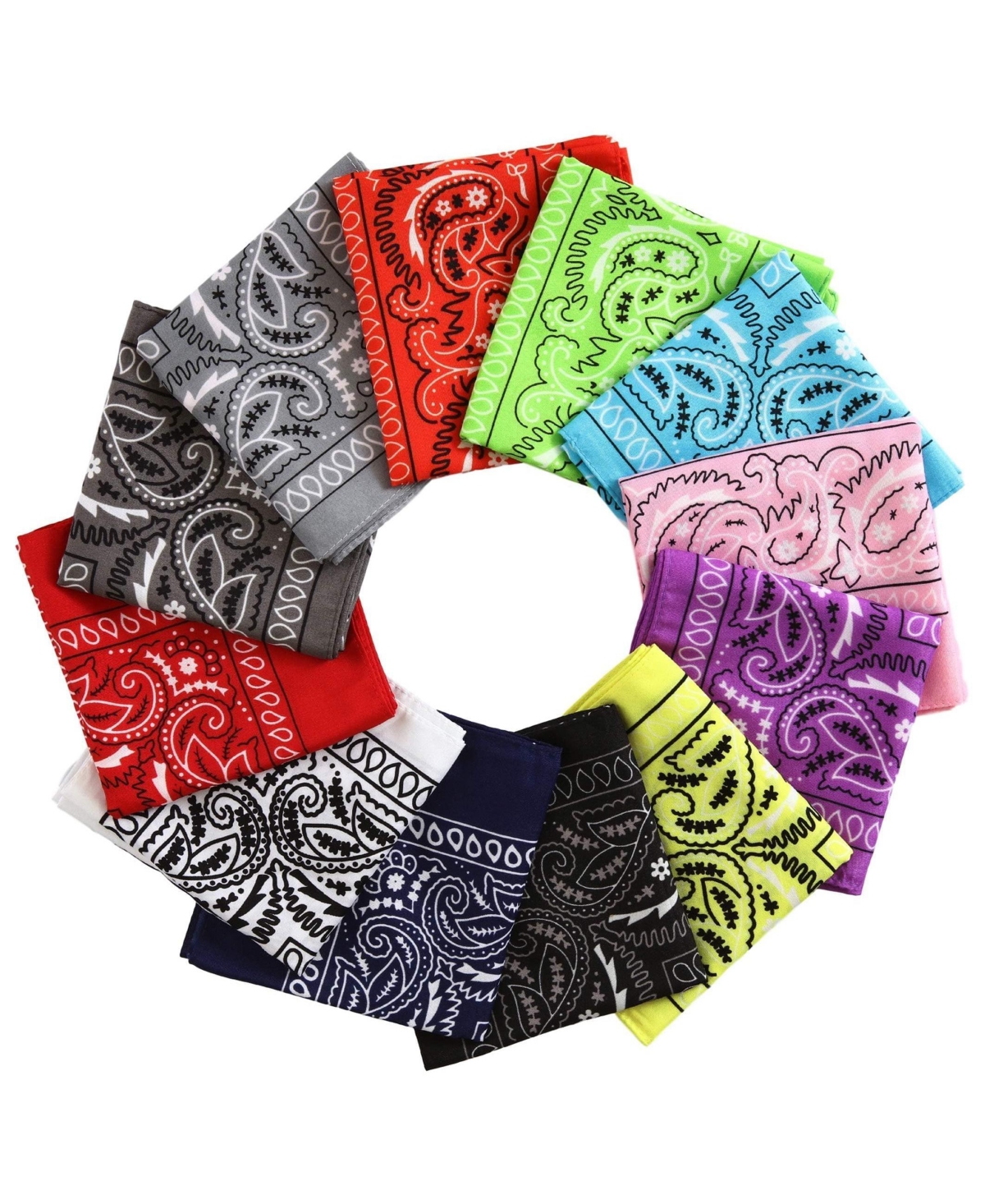 Click here for Piscifun Paisley Patriotic Bandana Headband Multip... prices
