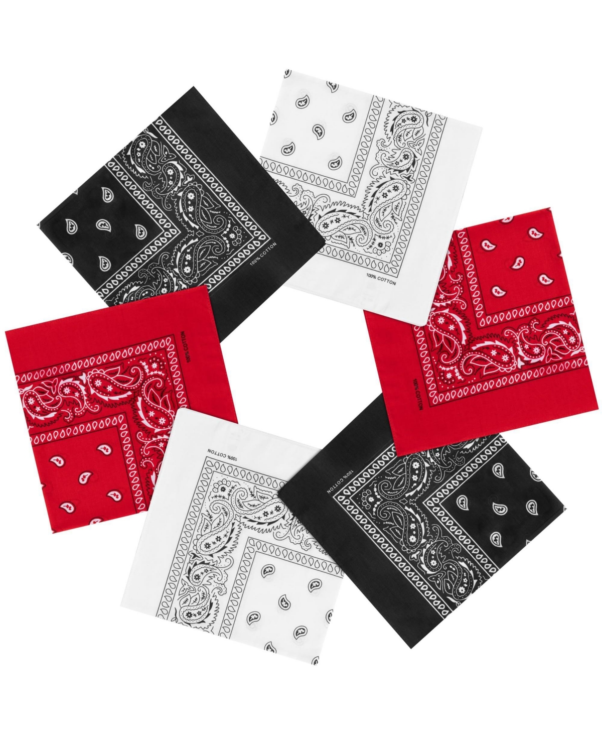 Click here for Piscifun Paisley Patriotic Bandana Headband Multip... prices