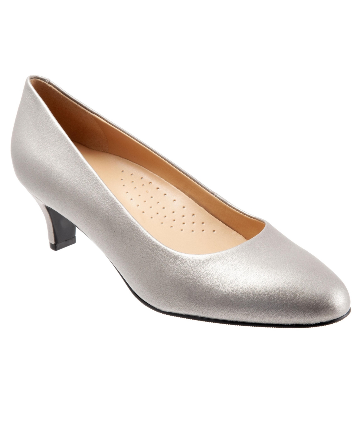 Click here for Trotters Womens Fab Pump - Pewter prices