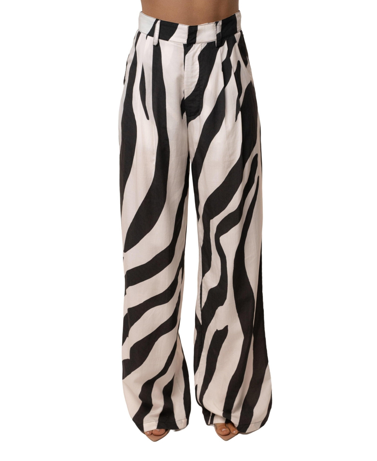 Click here for Jluxlabel Womens Zebra Essential Flow Trouser - Ze... prices