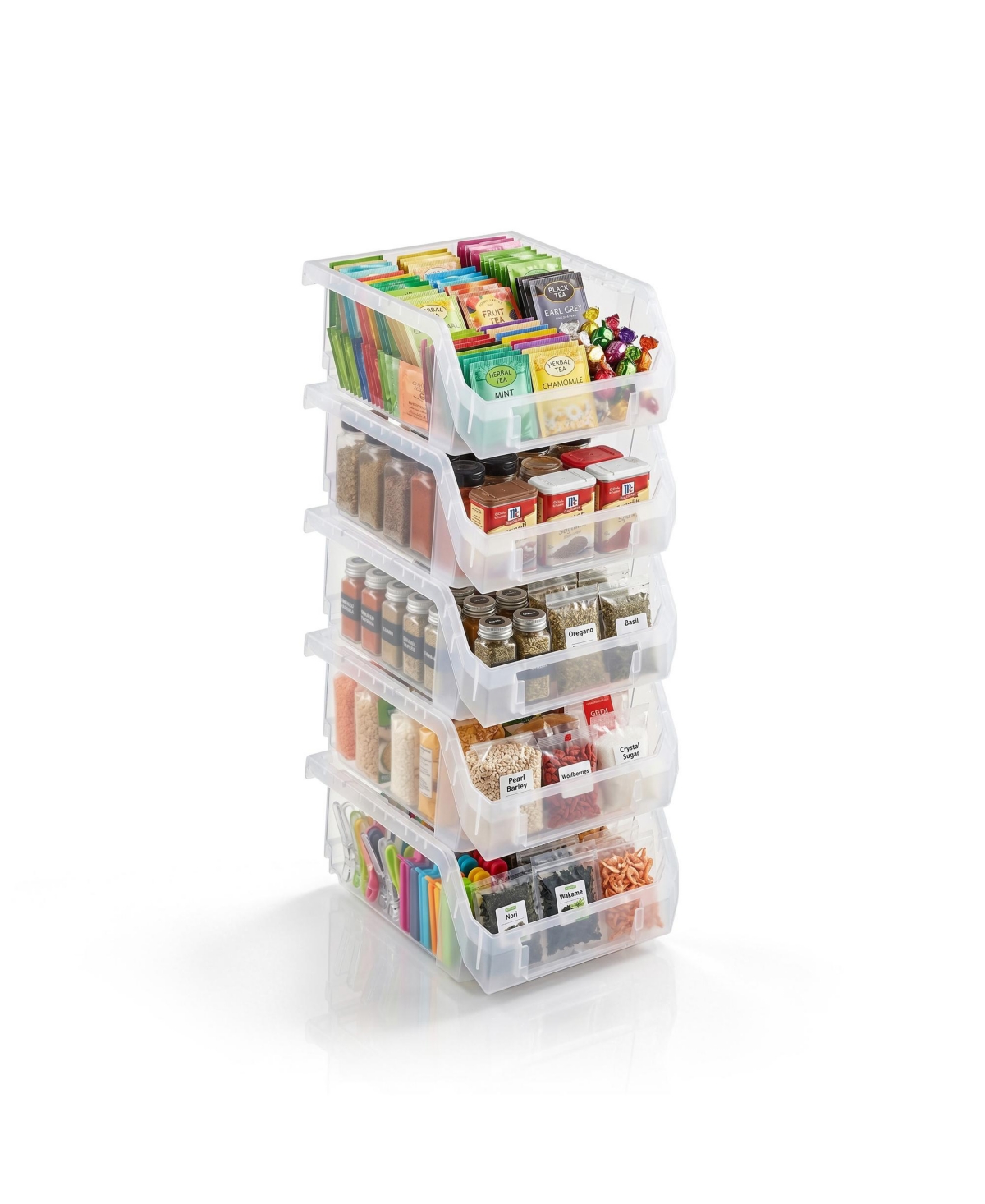 Click here for Sorbus Small Open Front Stackable Kitchen Storage... prices