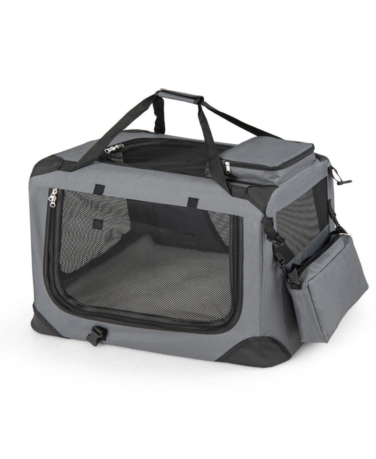 Click here for Ruie Collapsible Soft Dog Travel Crate with Mesh W... prices