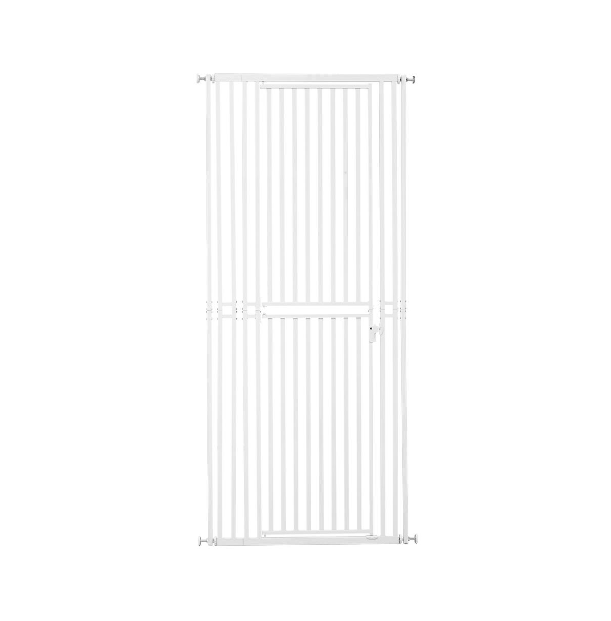 Click here for Ruie 78 in Extra Tall Pet Gate with Adjustable 28... prices