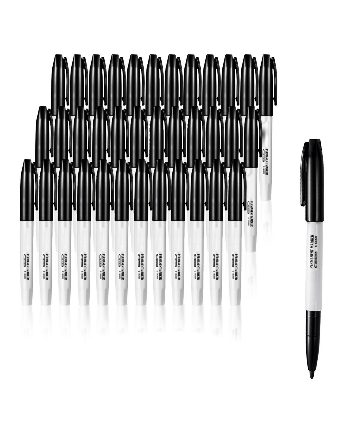 Click here for Sevorley Black Permanent Markers  36-Pack Fine Poi... prices