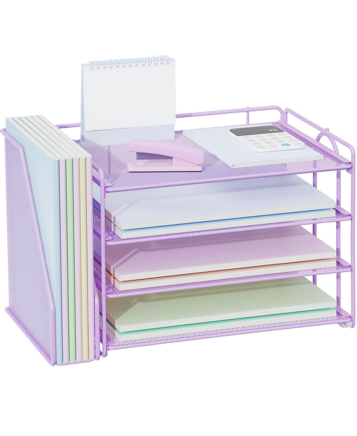 Click here for Danrong 4 Tier Paper Desk Organizer with Magazine... prices