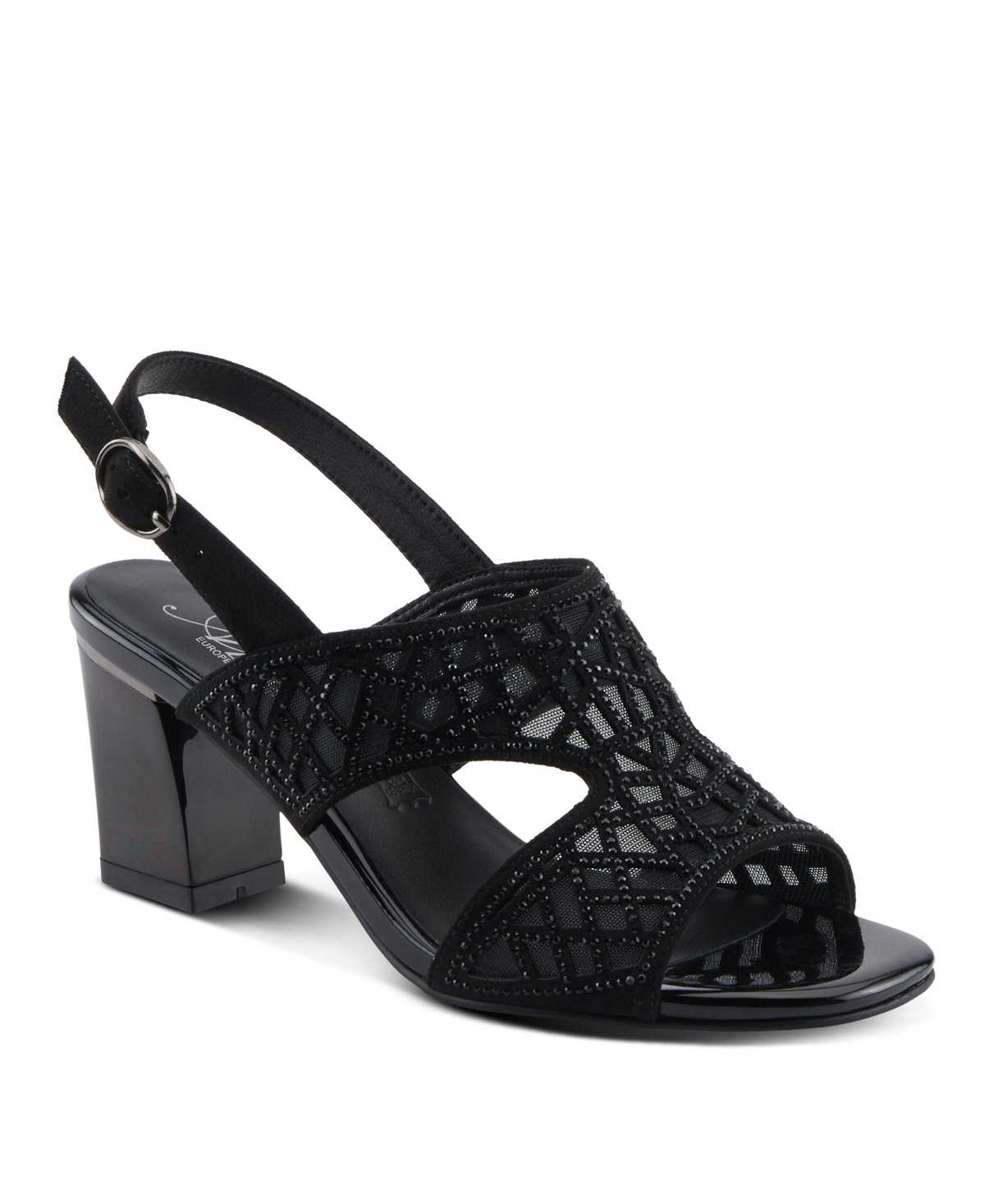 Click here for Azura Womens Slingback Sandal - Black prices
