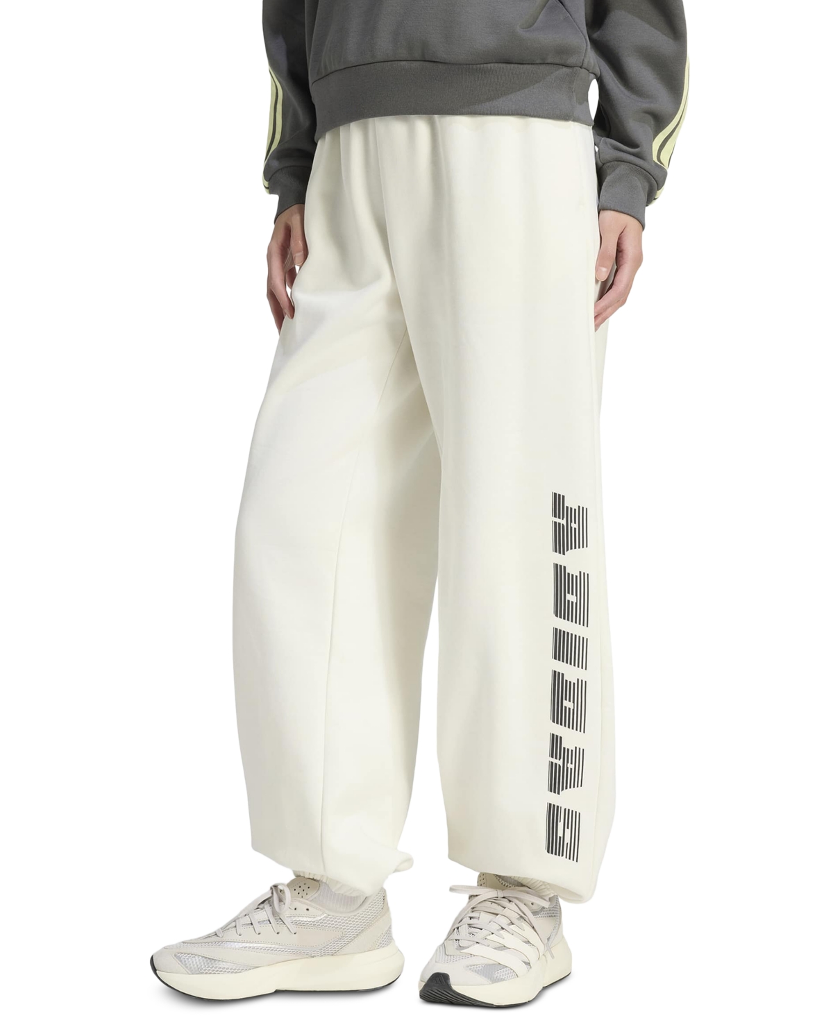 Click here for adidas Womens Racing Wide-Leg Graphic Sweatpants -... prices